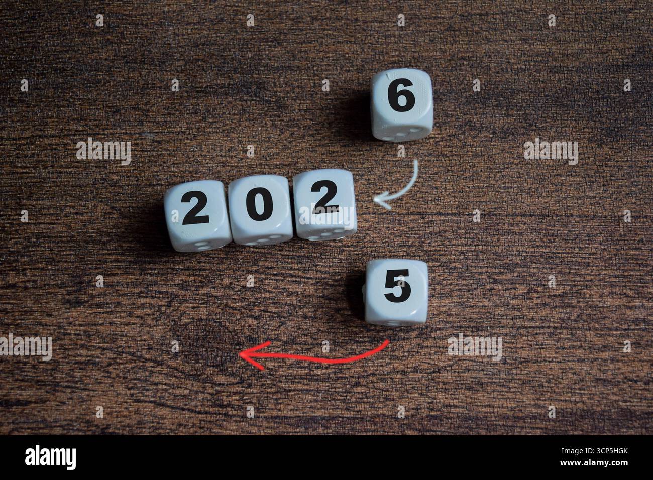 New 2026 year cubes hi-res stock photography and images - Alamy