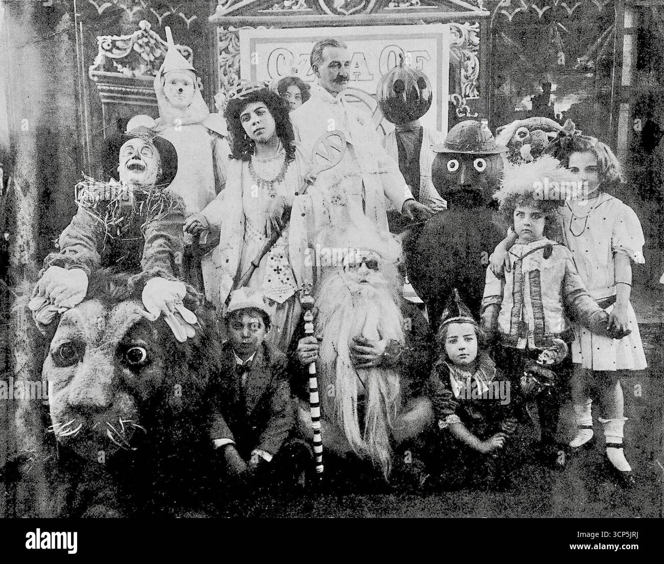 L. Frank Baum surrounded by the characters in The Fairylogue and Radio ...