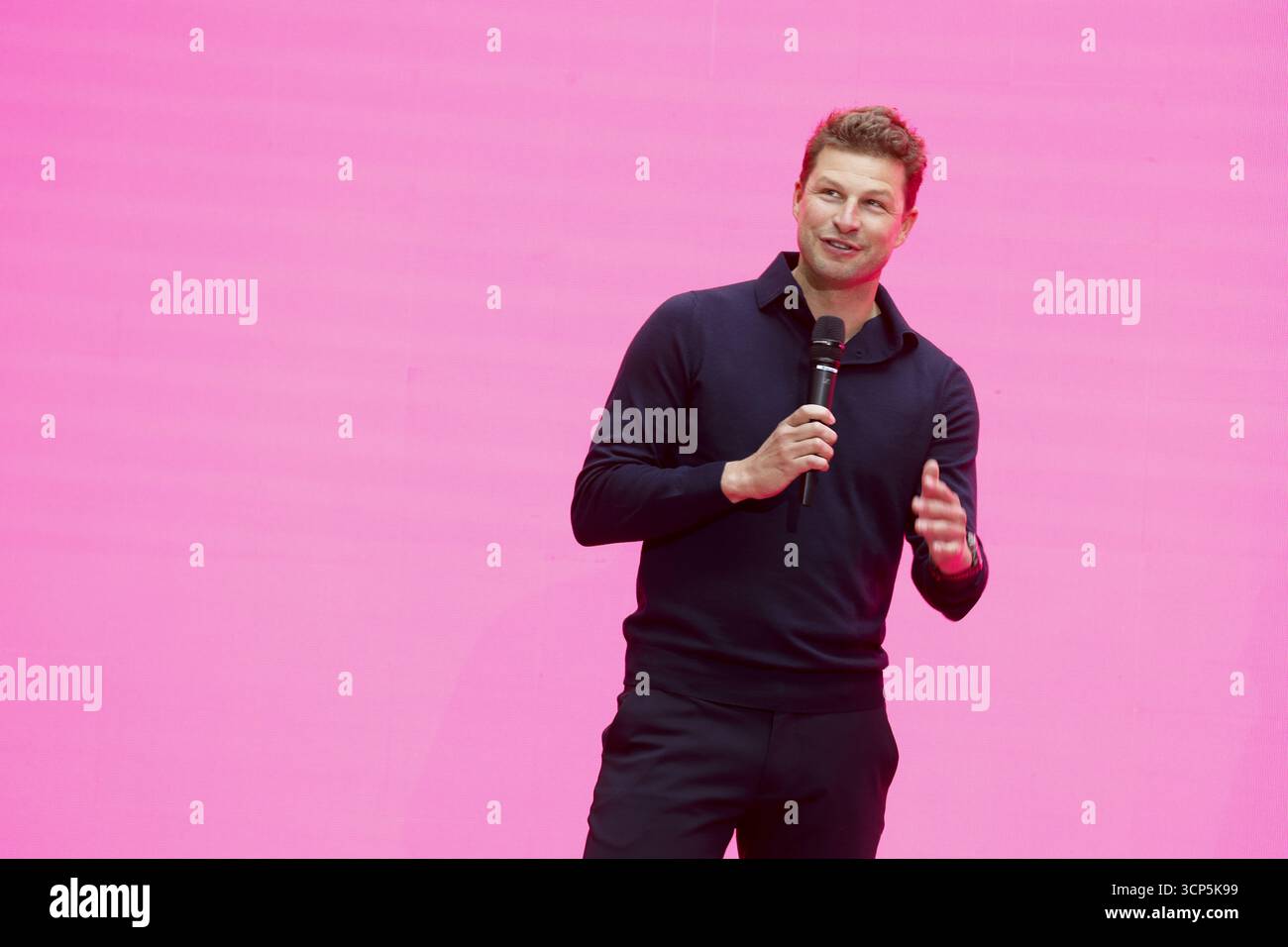DEN BOSCH - Sven Kramer during the Team Essent team presentation. ANP ...