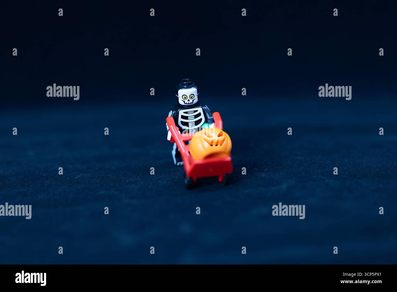 Hong Kong September 24 2025: the skeleton costume in halloween is ...