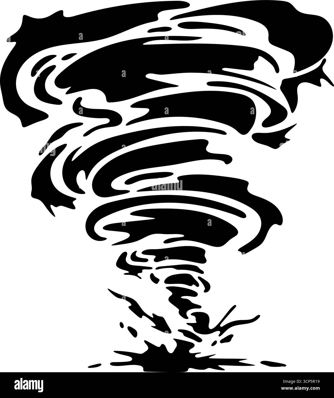 Graphics tornado Black and White Stock Photos & Images - Alamy