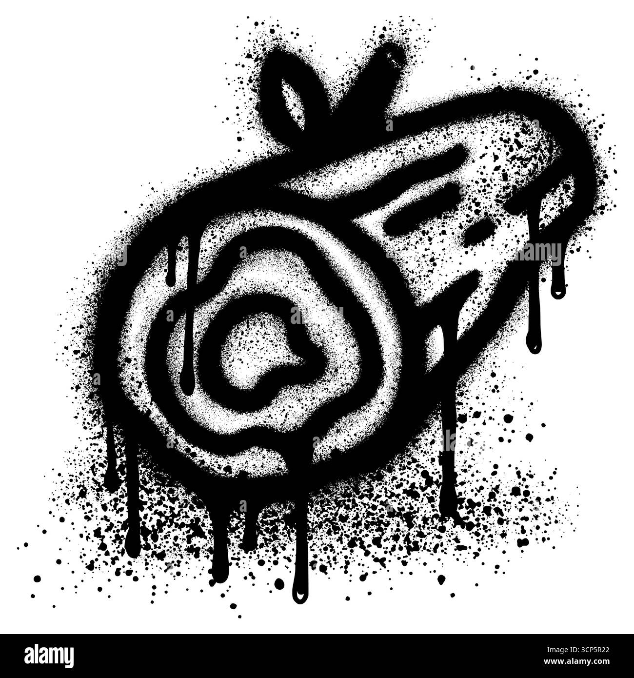 Tree trunk graffiti Cut Out Stock Images & Pictures - Alamy