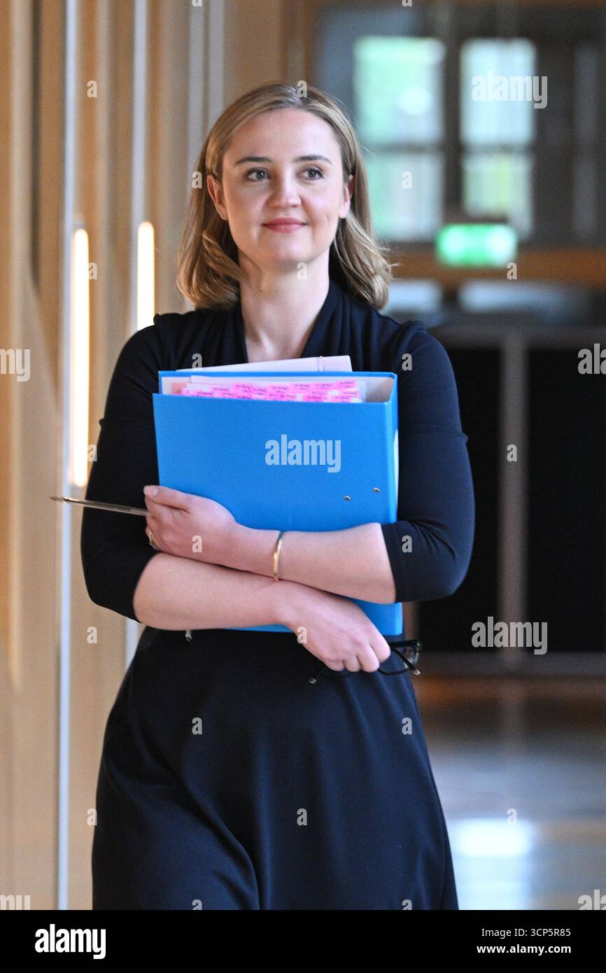 Edinburgh Scotland, UK 24 September 2025. Cabinet Secretary for Housing ...