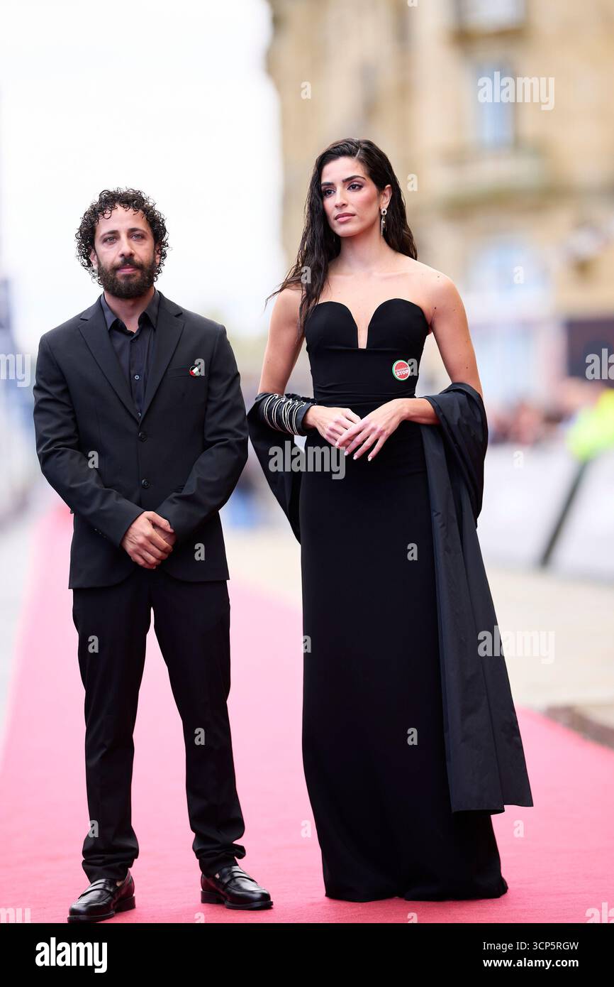 Motaz Malhees, Saja Kilani attended 'The Voice of Hind Rajab' Red ...