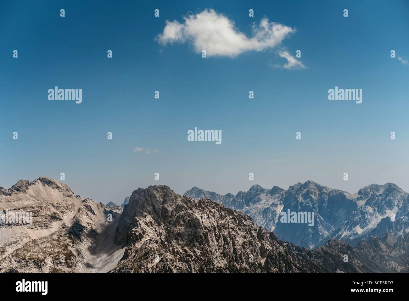 Horizontal mountain panorama within hi-res stock photography and images ...