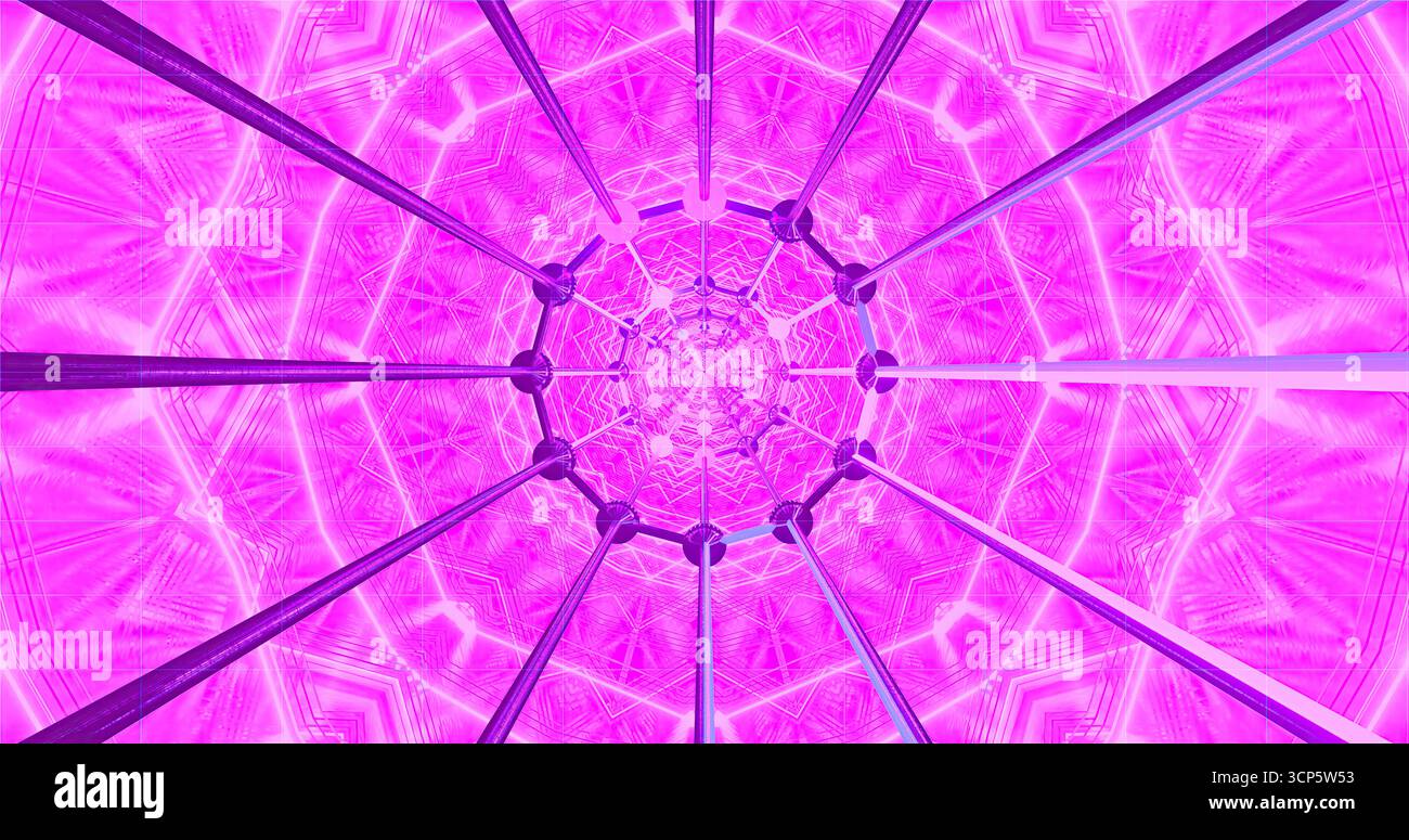 Mesmerizing tunnel geometric shapes hi-res stock photography and images ...