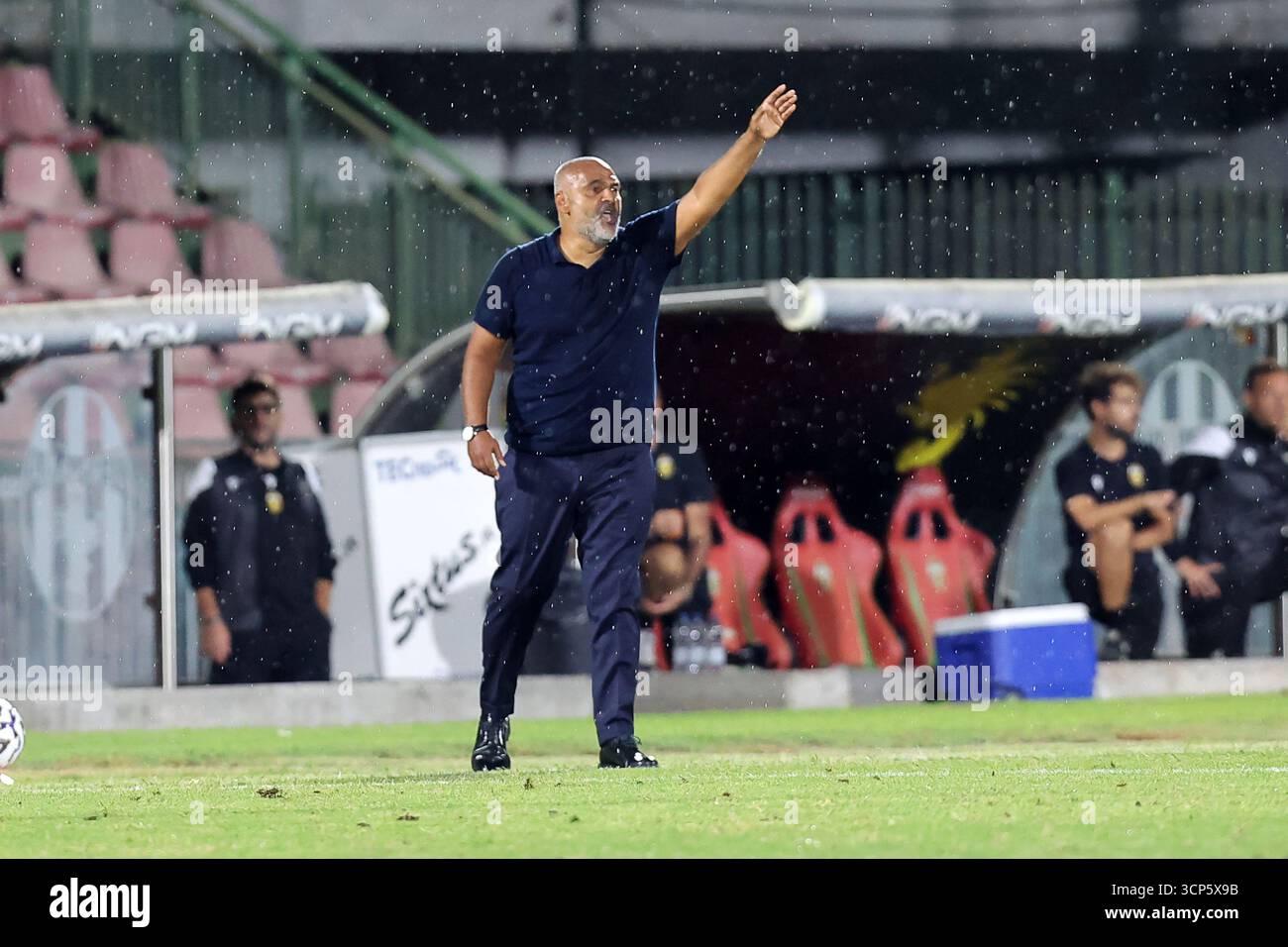 The coach of Ternana Fabio Liverani during Italian serie C, match ...
