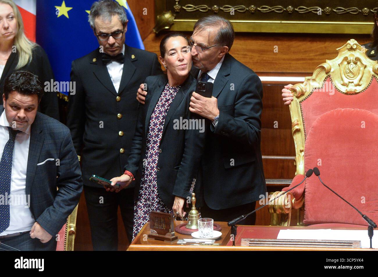 Italy, Rome, 24 September, 2025 : Ignazio La Russa, President of Senate ...