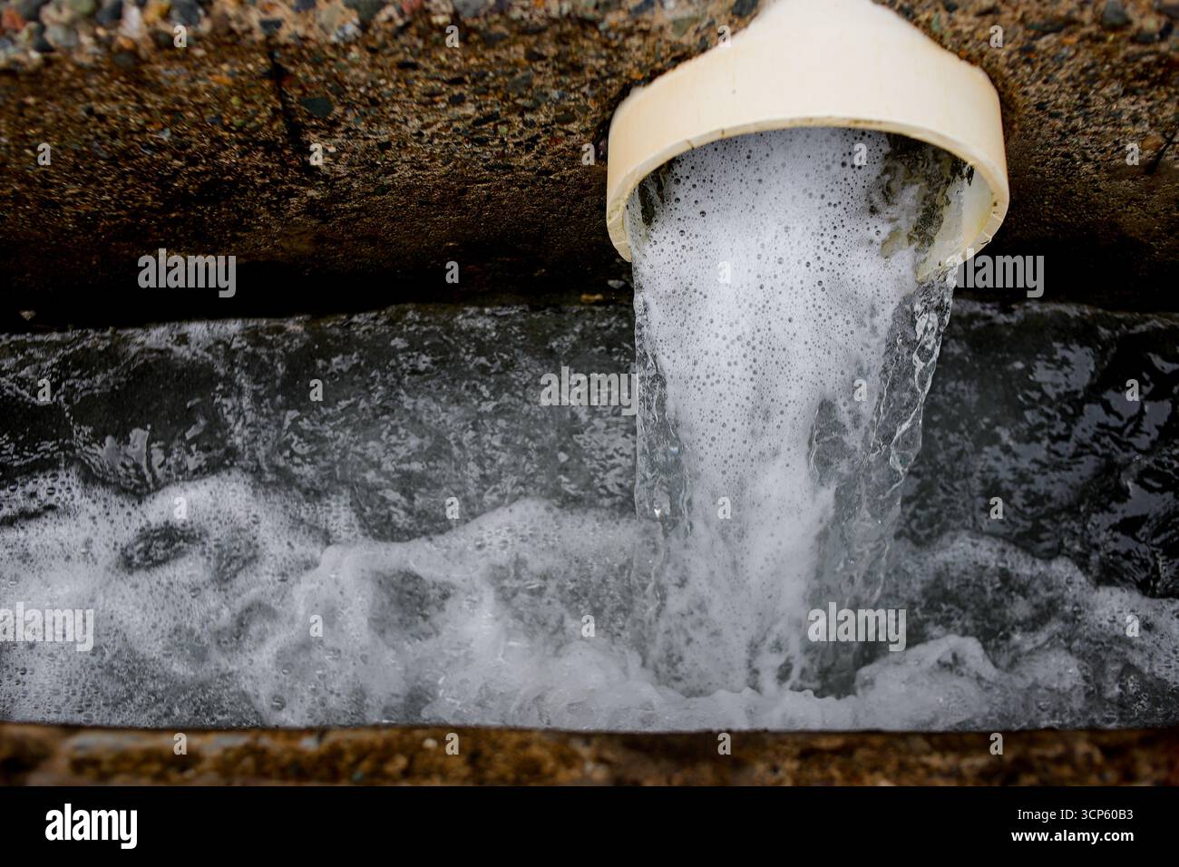 Channel discharge waste water hi-res stock photography and images - Alamy