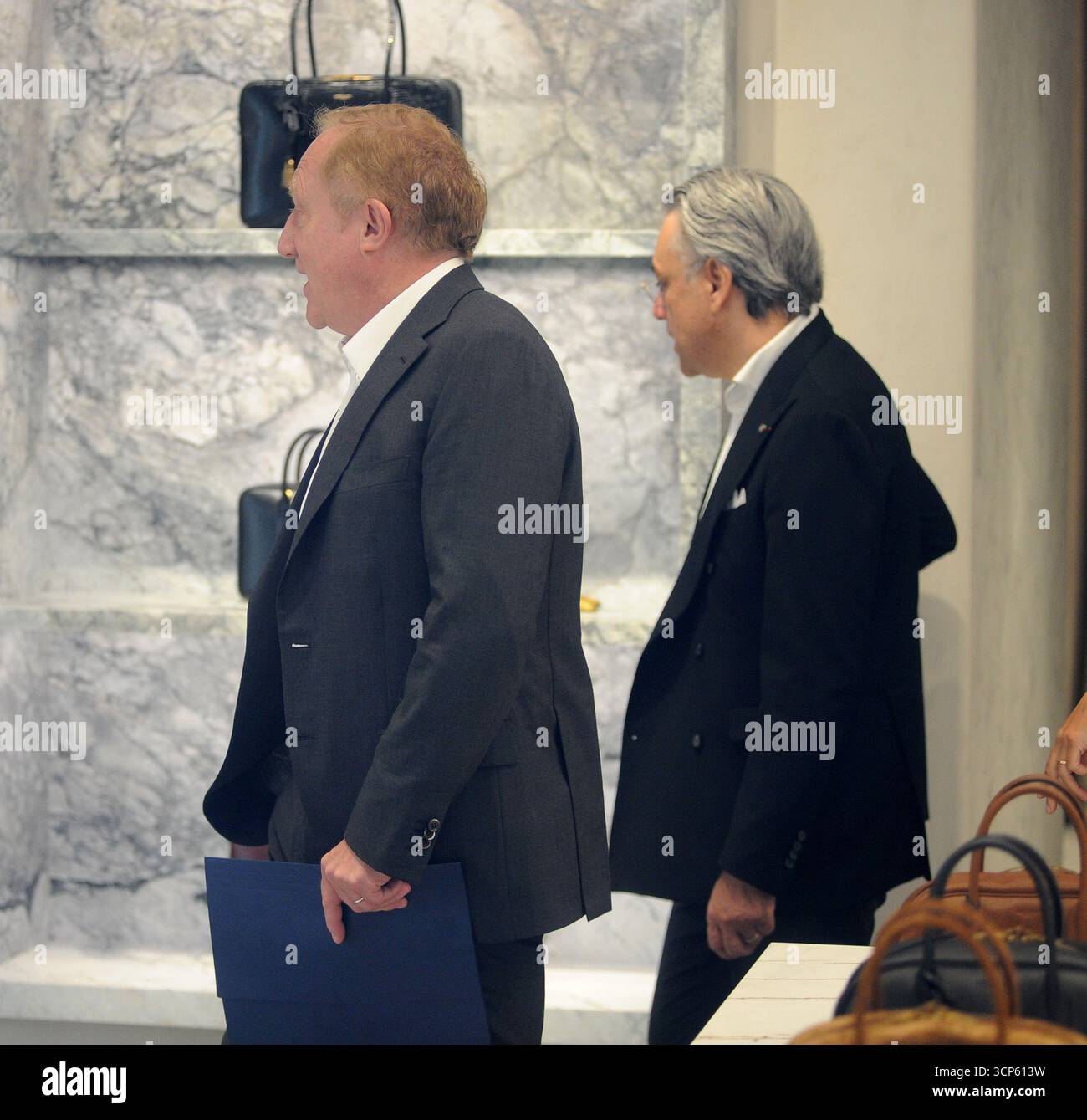 In Milan, François Henri Pinault, Chairman and CEO of the Kering Group ...