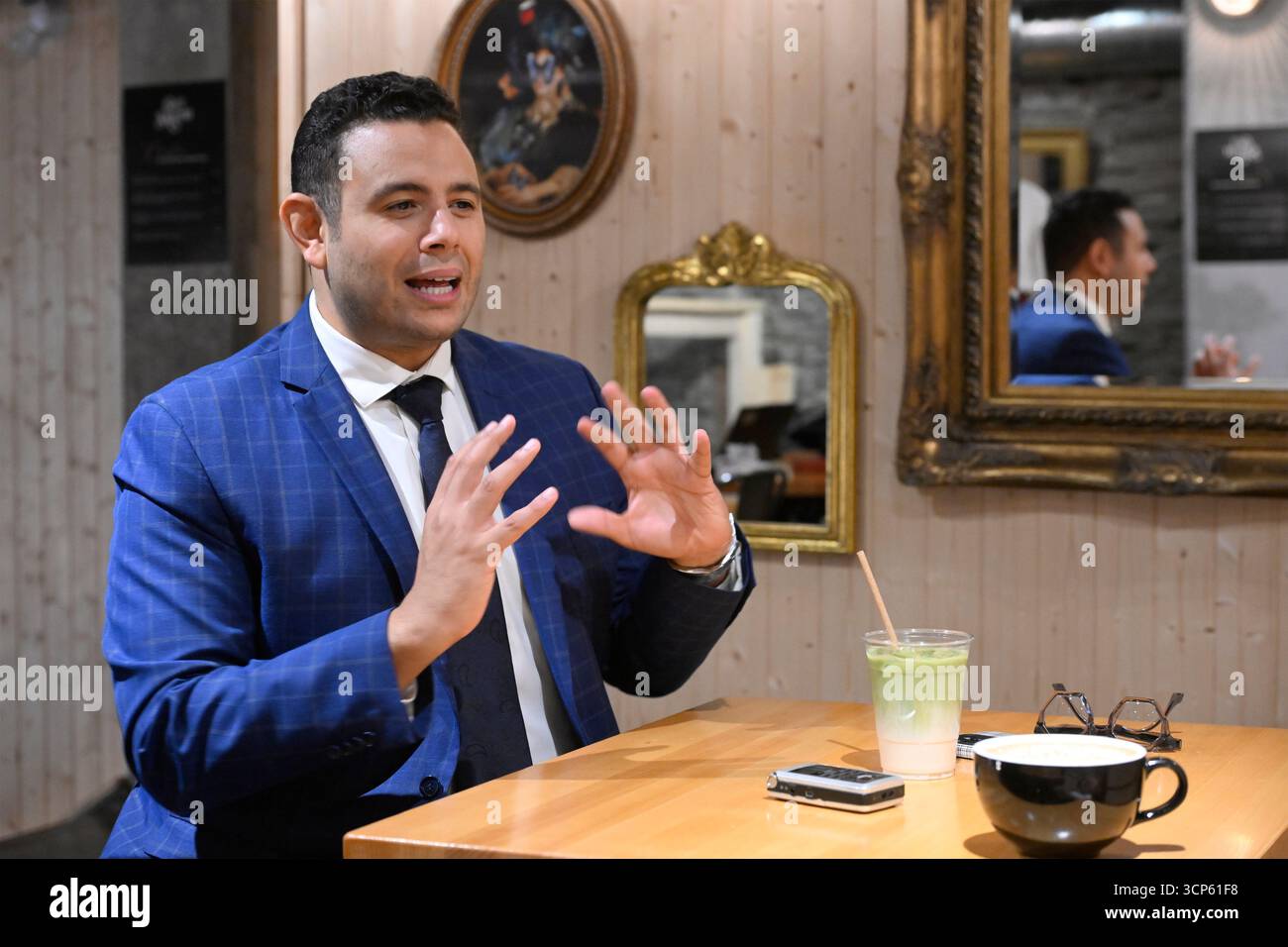 Samuel Poulin, newly appointed minister for Youth and Minister Delegate for the Economy and ...