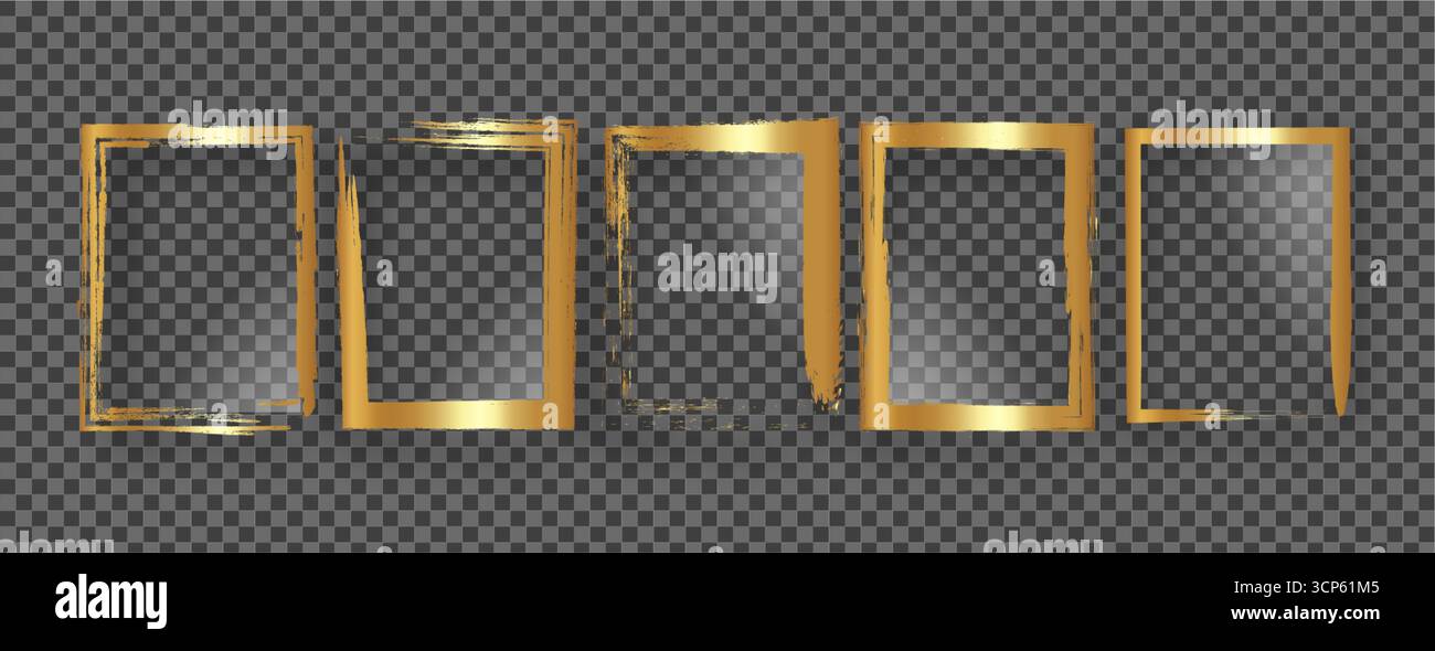 Gold overlays Stock Vector Images - Alamy