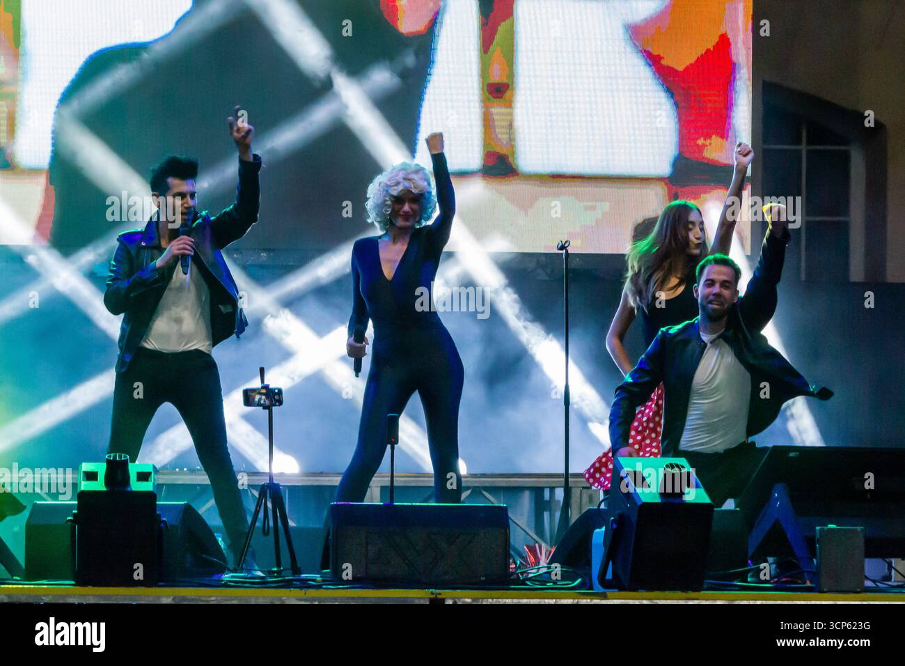 Cospicua, Malta - September 20th, 2025 Live Stage Performance With Four ...