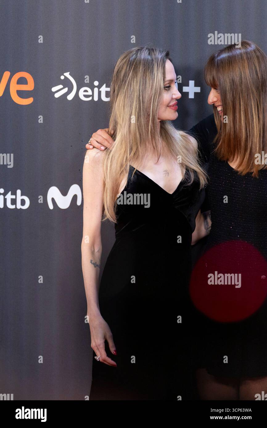 Angelina Jolie, Alice Winocour attended Couture red carpet during 73rd ...