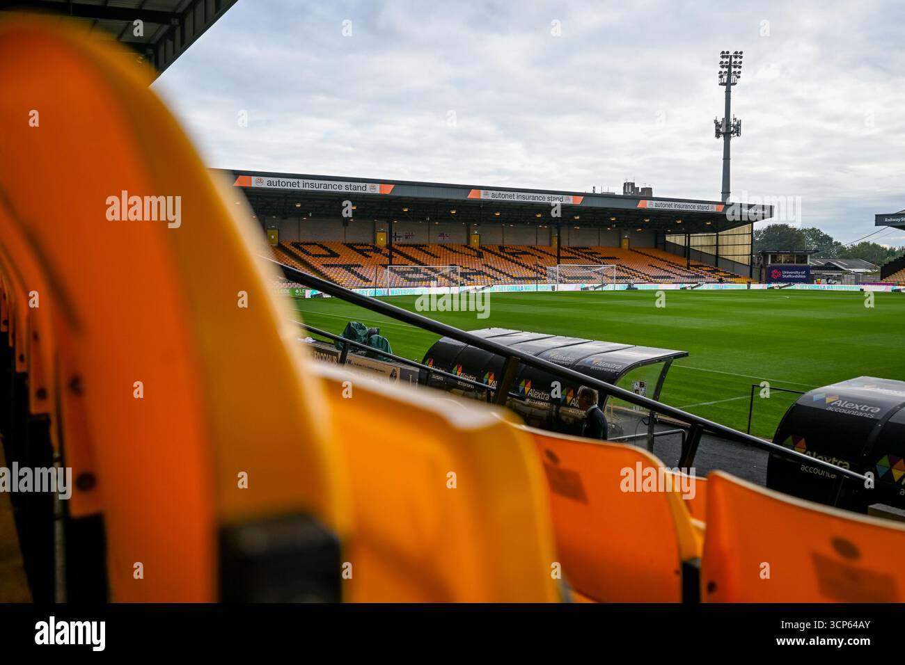 General ground views of Vale Park, home ground for Port Vale FC, prior ...