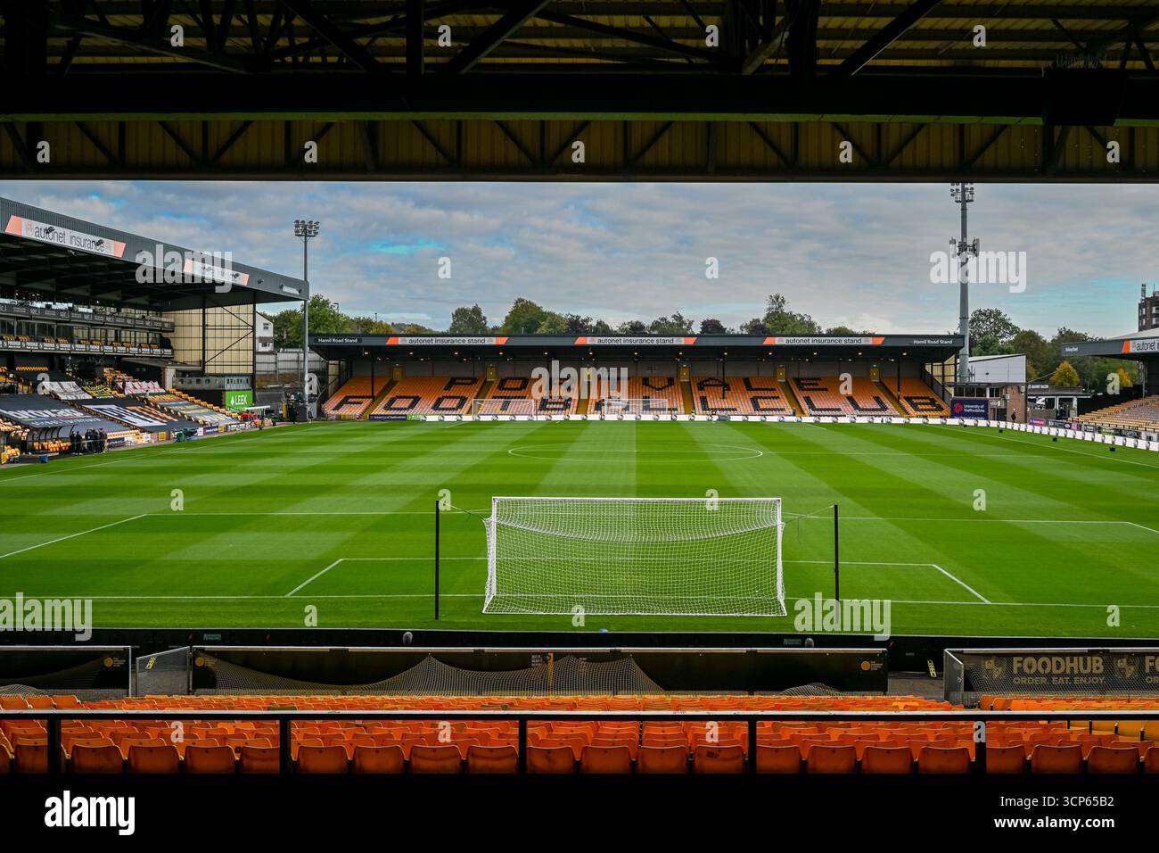 General ground views of Vale Park, home ground for Port Vale FC, prior ...