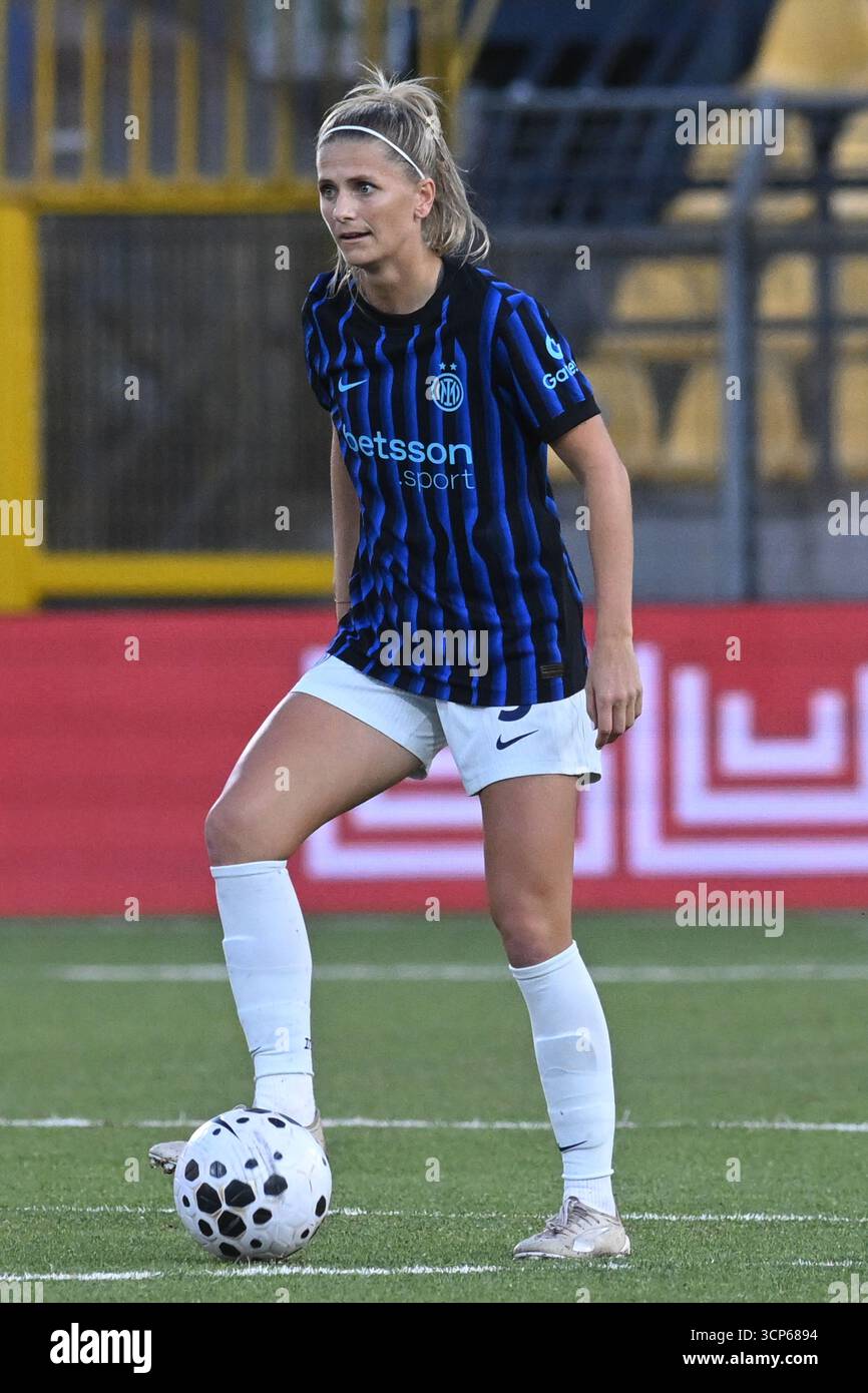 Katie Bowen of FC Internazionale in action during the Serie A Women's ...