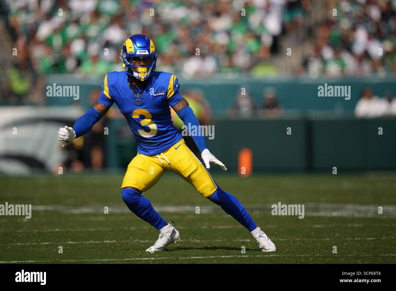 Los Angeles Rams' Kam Curl plays during an NFL football game against ...