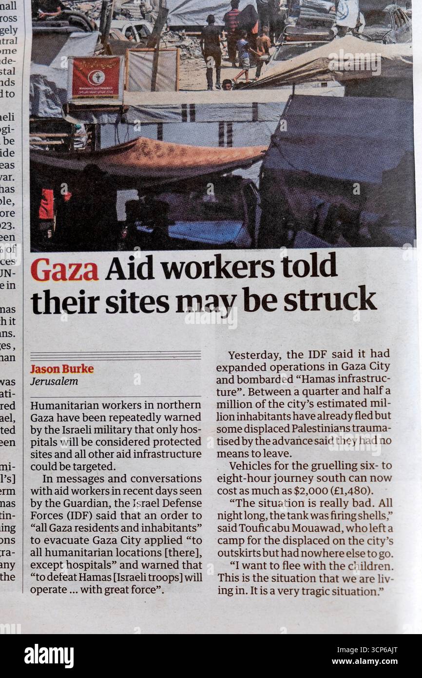 Humanitarian aid, gaza 2025 hi-res stock photography and images - Alamy