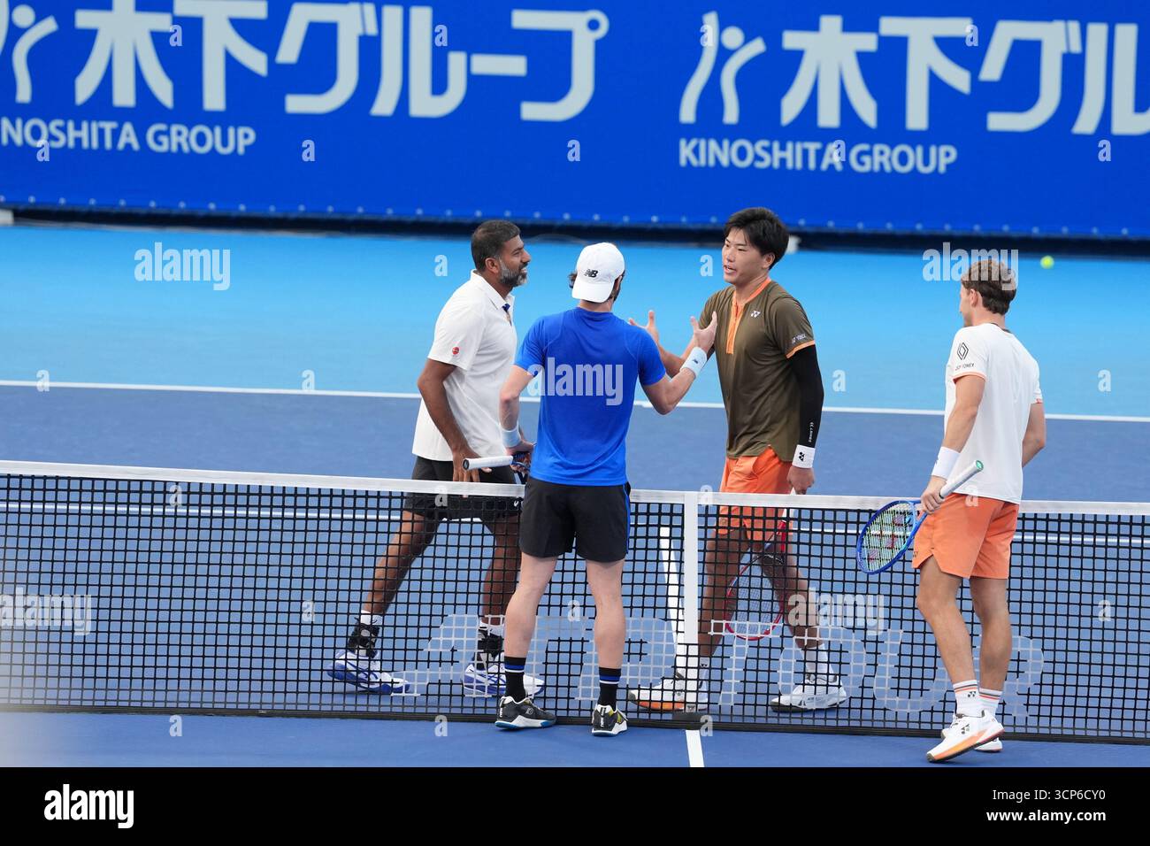 India's Rohan Bopanna and Japan's Takeru Yuzuki pair won their Men's ...