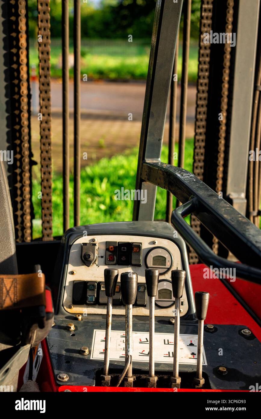 Tractor cockpit hi-res stock photography and images - Alamy
