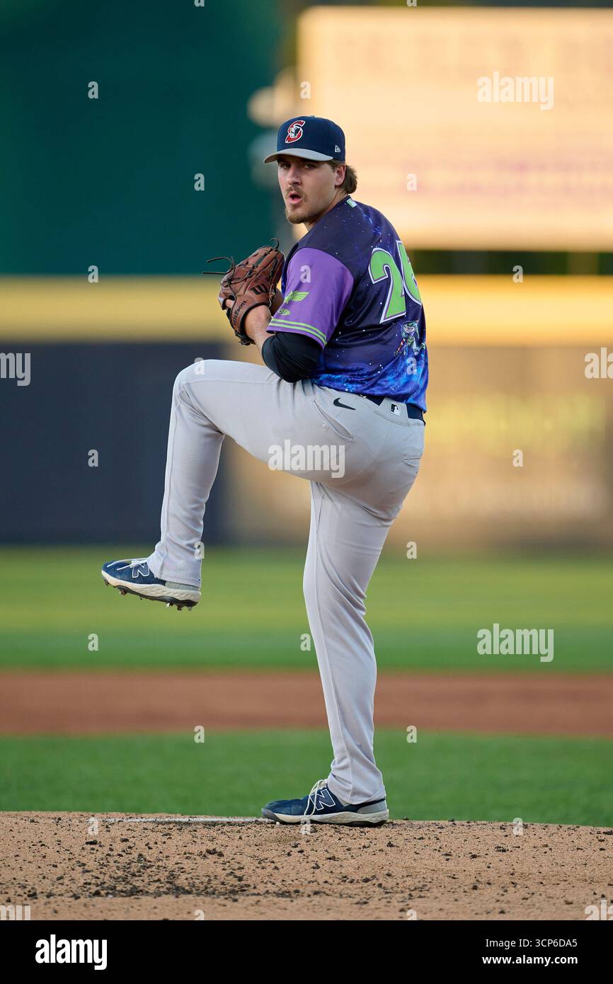 Somerset Patriots pitcher Ben Hess (26) during an MiLB Eastern League ...