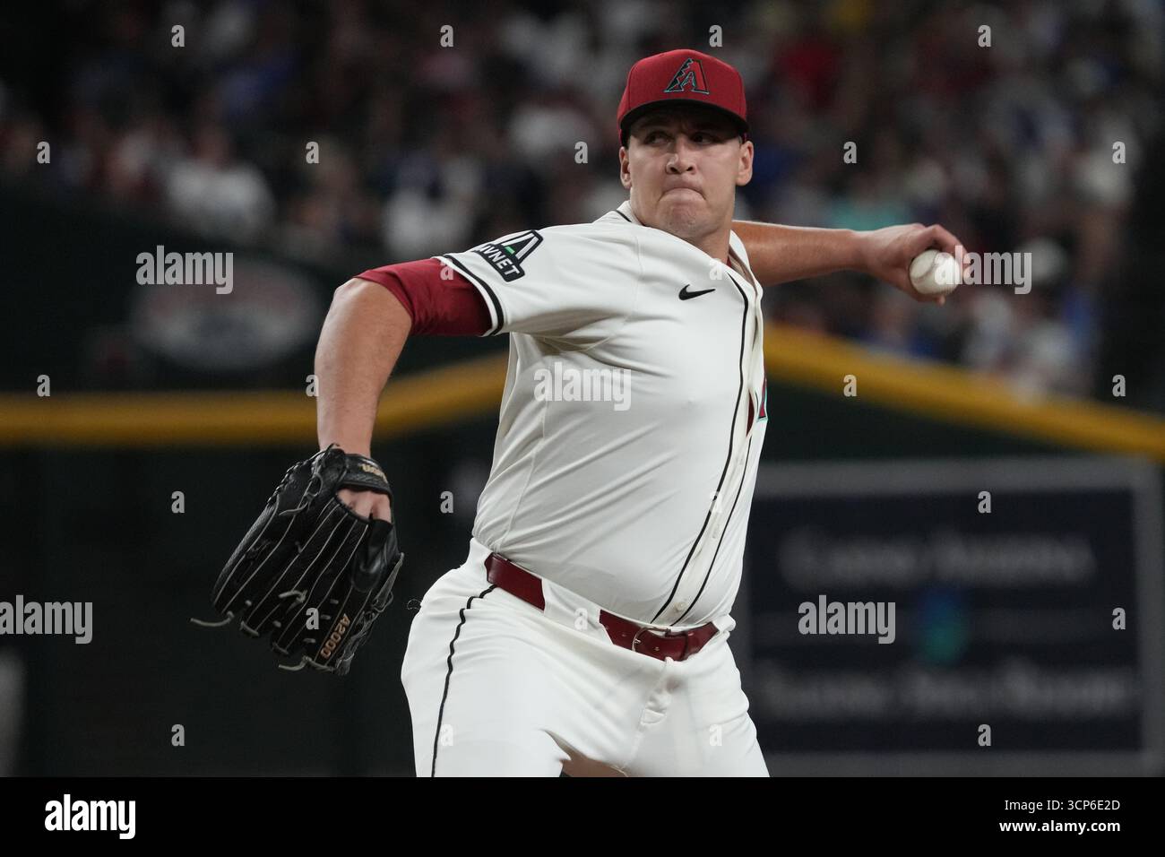 Arizona Diamondbacks pitcher Brandyn Garcia (55) in the first inning of ...