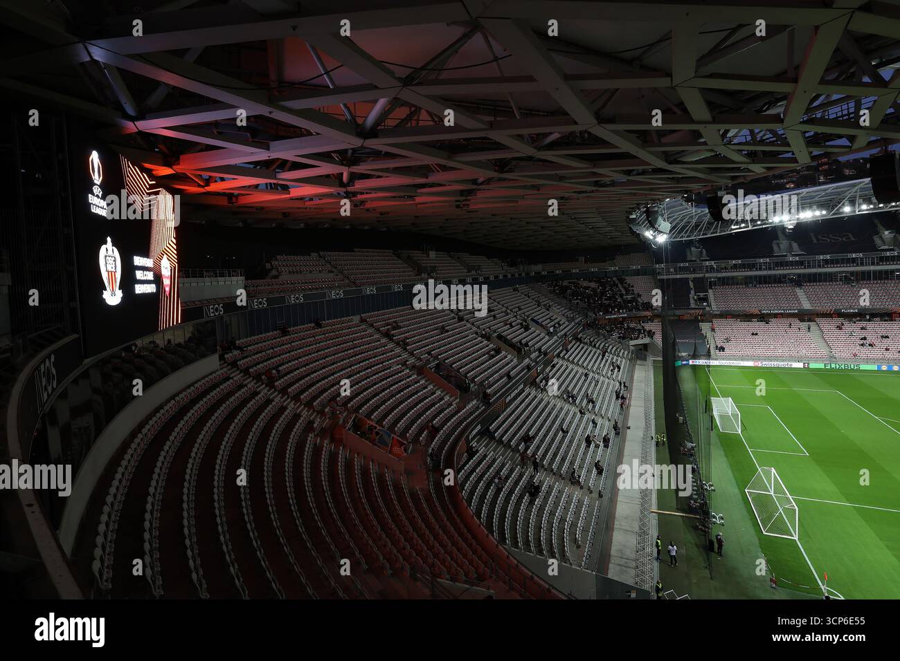 Nice, France, 24th September 2025. A general veiw of the stadium prior ...