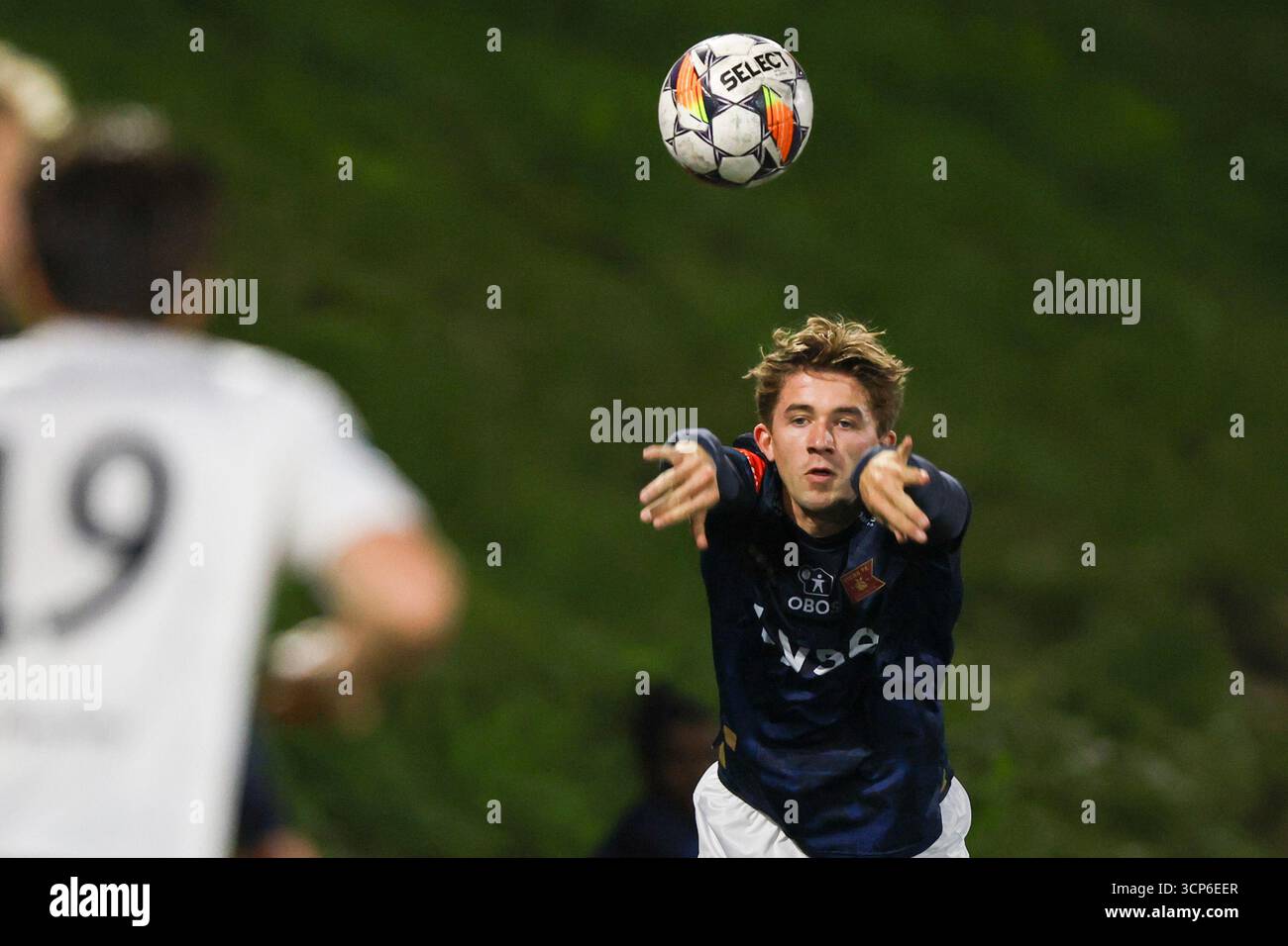 Tønsberg 20250924. Vikings Henrik Heggheim during the NM football match ...