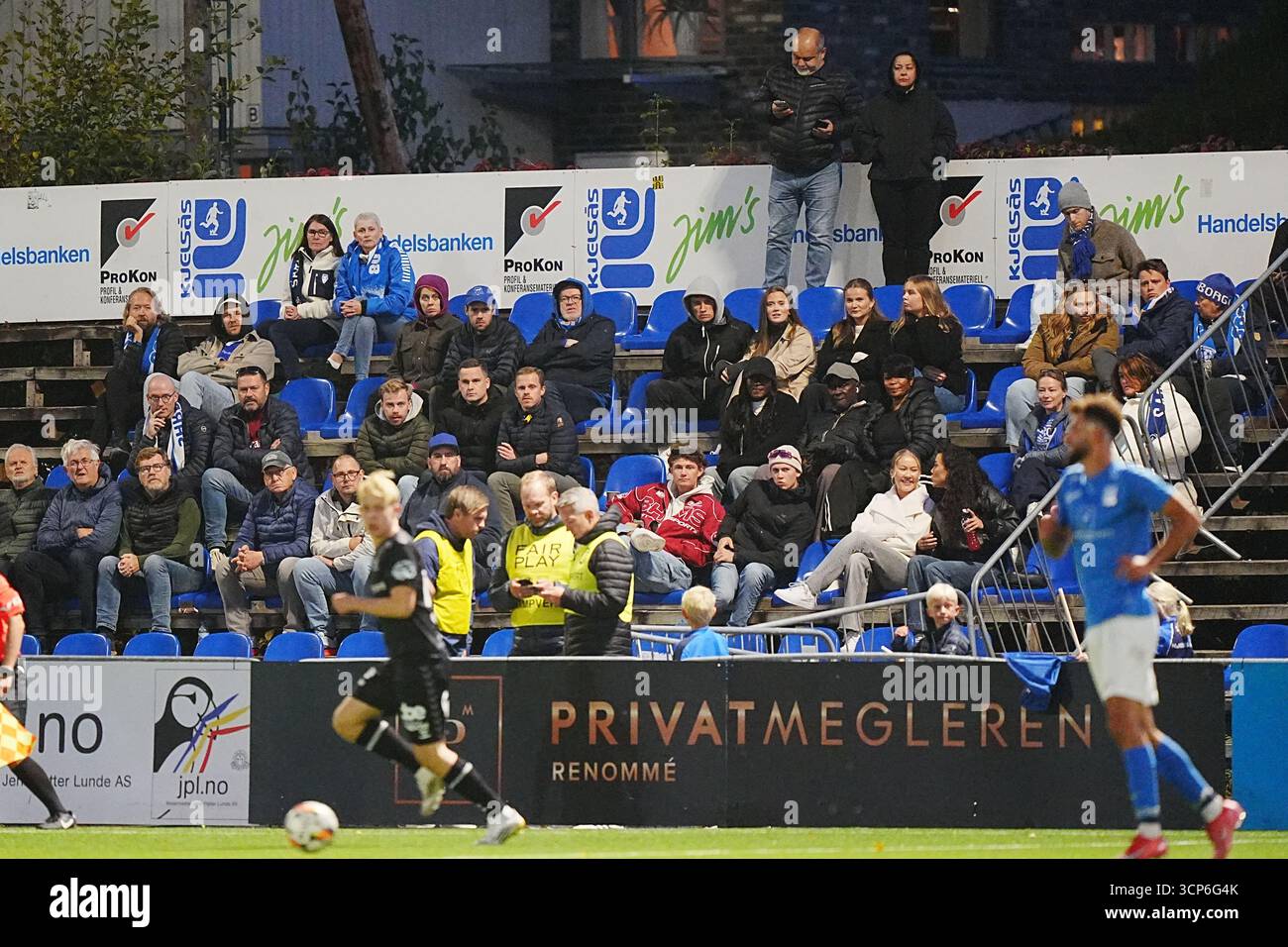 Oslo, NORWAY 20250924. Sarpsborg supporters during the NM football ...