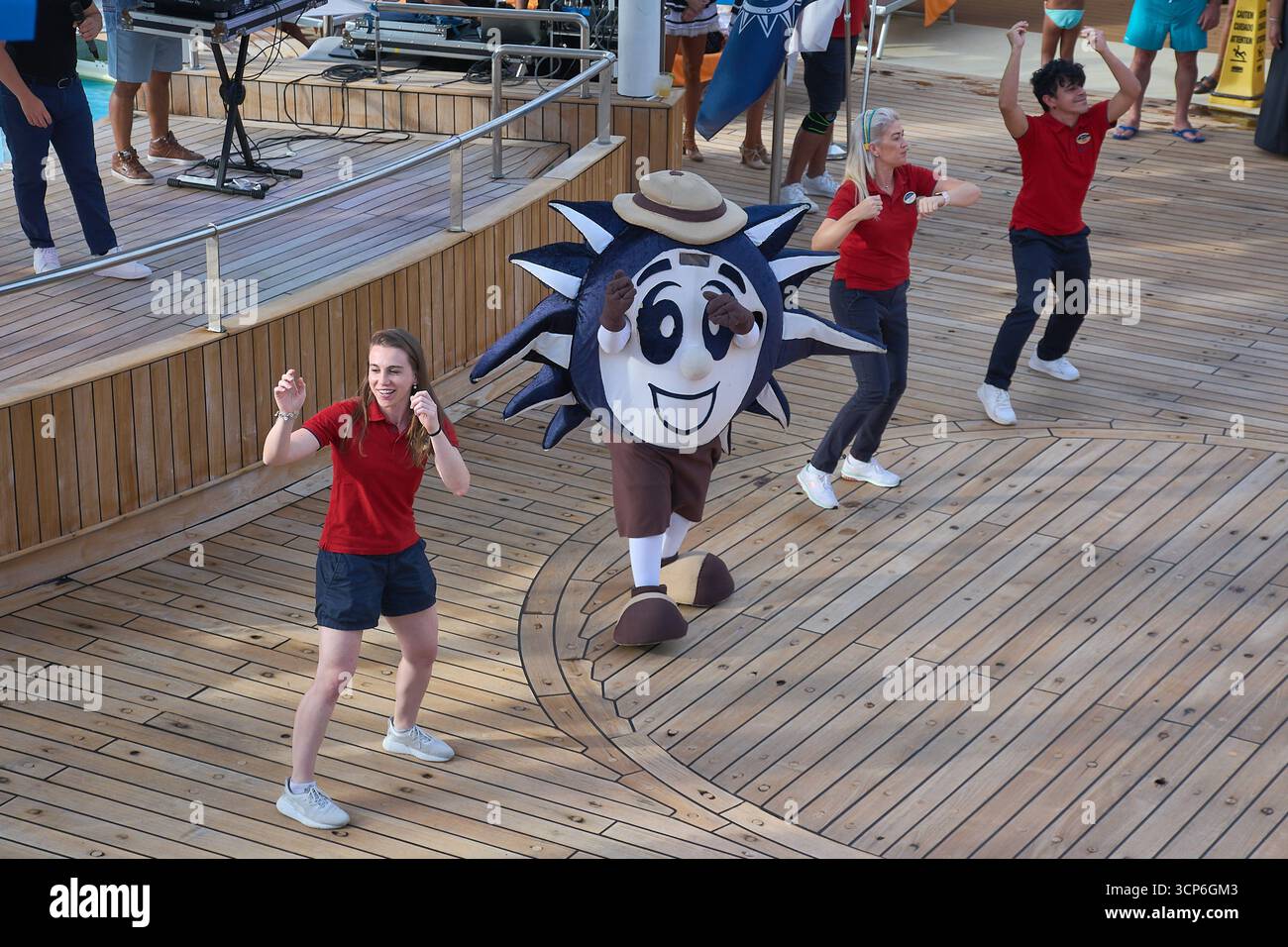 Venice. Italy - September 24, 2025: Carnival's mascot, Fun Ship Freddy ...