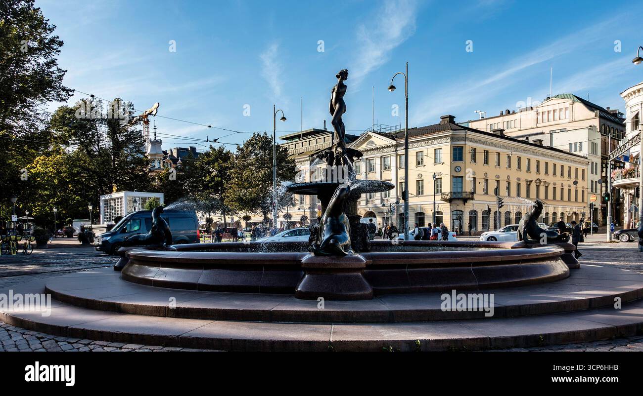 Helsinki historic fountain hi-res stock photography and images - Alamy