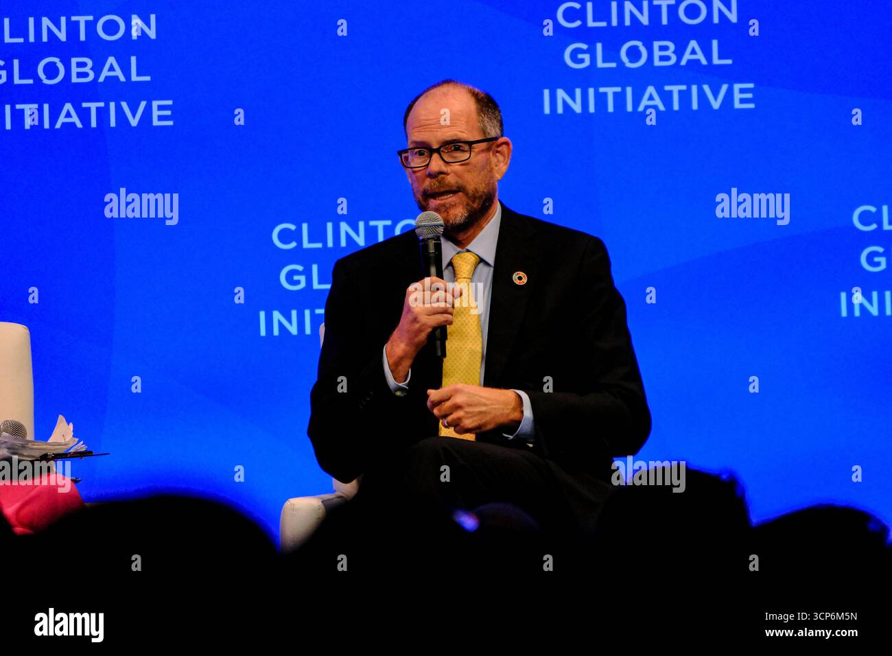 New York NY: September 24th 2025: Mark Suzman, CEO of Gates Foundation ...