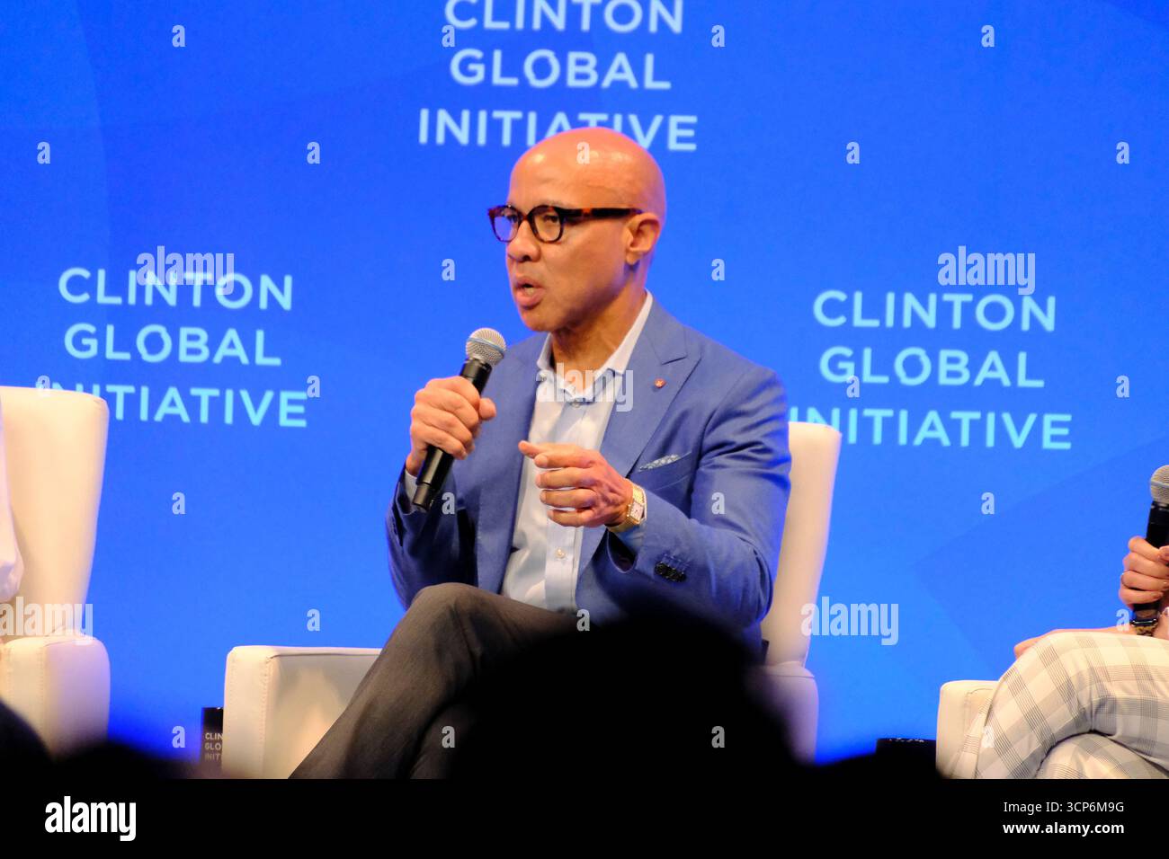 New York NY: September 24th 2025: Darren Walker of The Ford Foundation ...