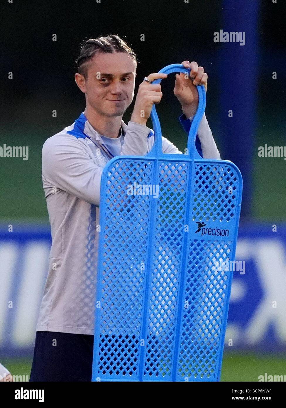 Rangers' Thelo Aasgaard during a training session at the Rangers ...