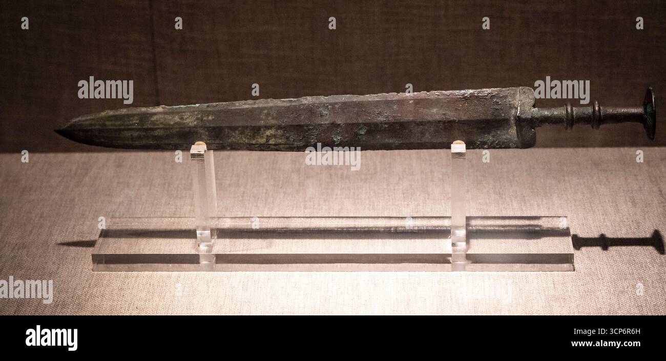 Bronze Sword of Chu style, The Warring States Period, from ...