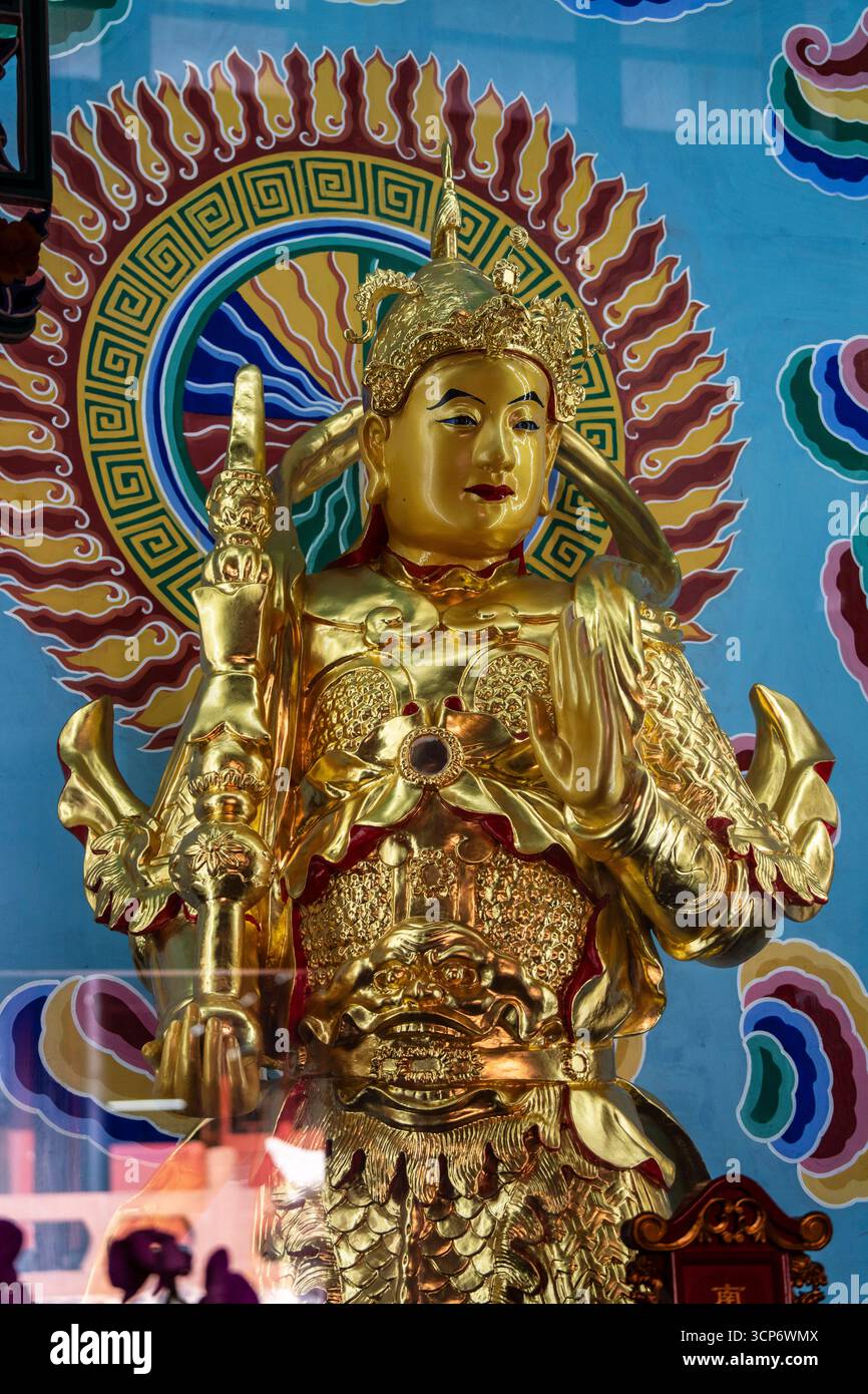 religious figure Bodhisattva, Wannian temple ('Temple of the ten ...