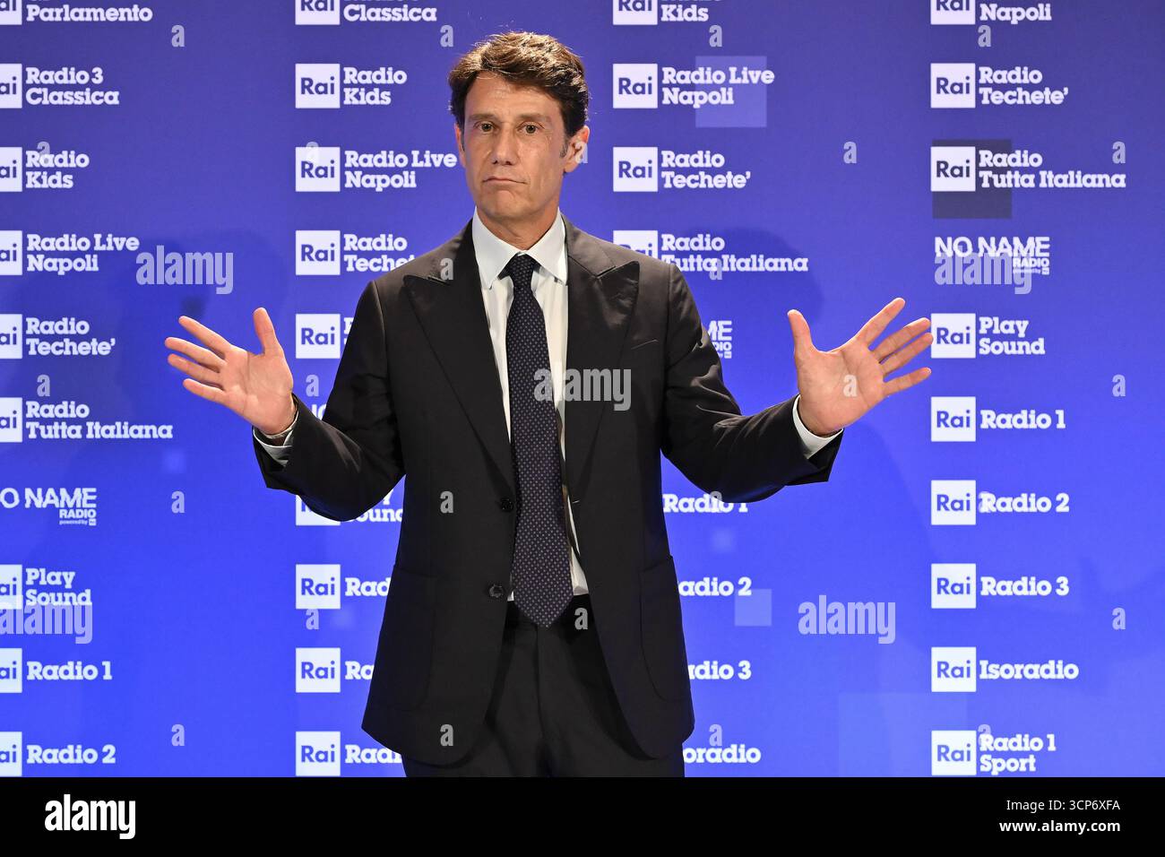 Francesco Panella attends the photocall for the presentation of the ...