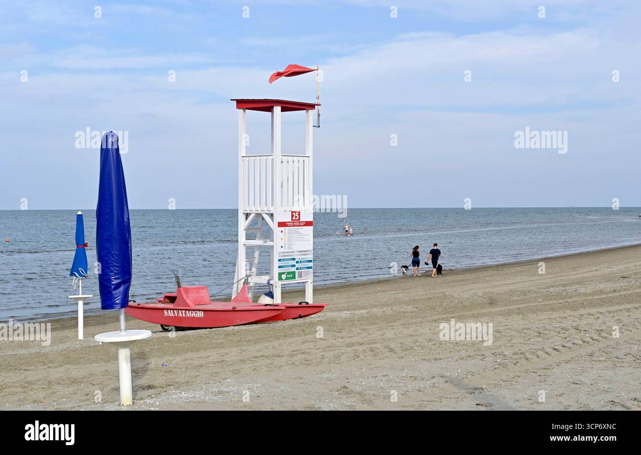 Albarella 16.09.2025, Nachsaison, Saisonende in Italien, Isola ...
