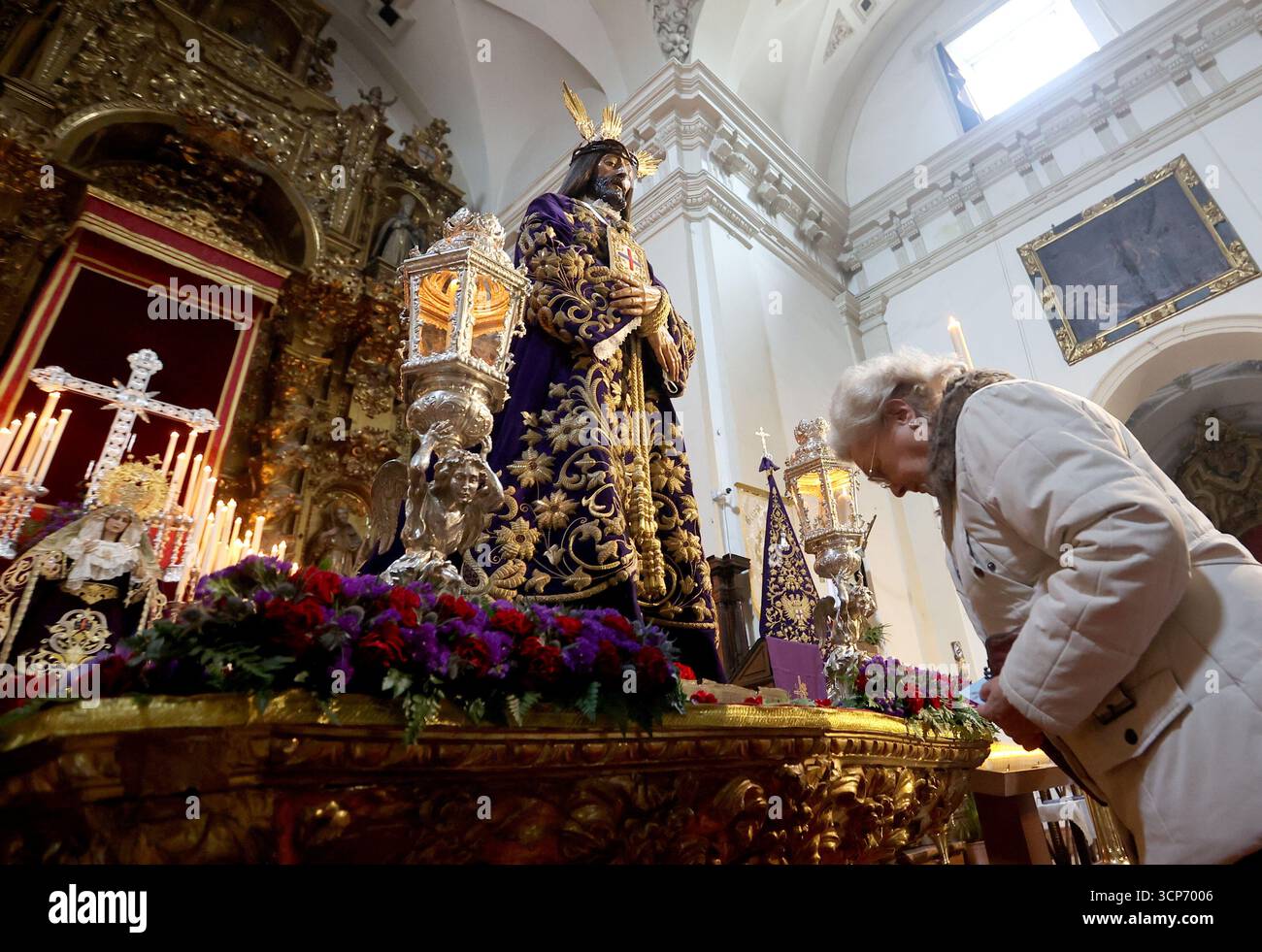 Córdoba, March 7, 2025. First Friday of Lent. Kissing of hands and feet ...