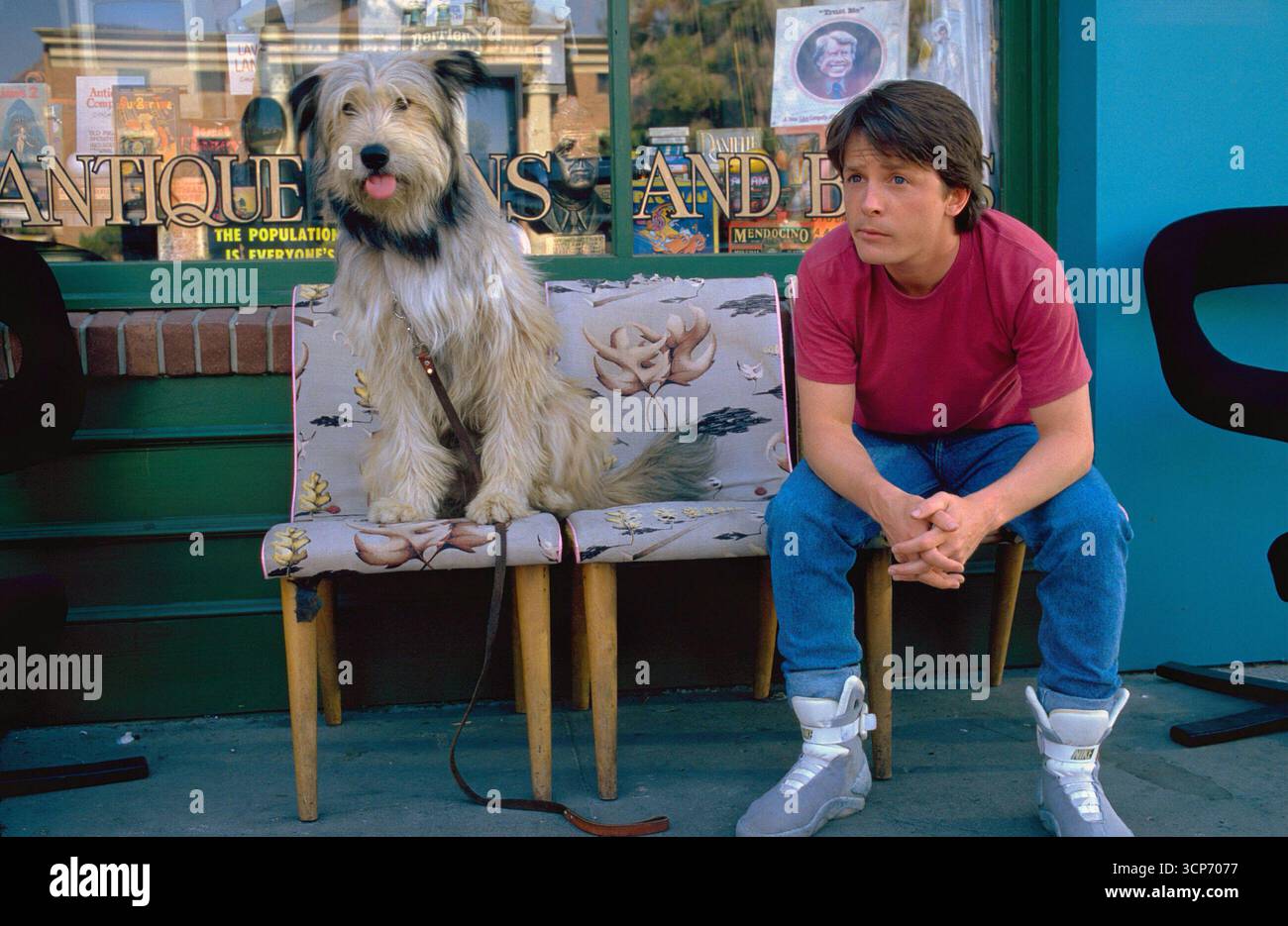 MICHAEL J. FOX in PARADOX (1989) -Original title: BACK TO THE FUTURE ...