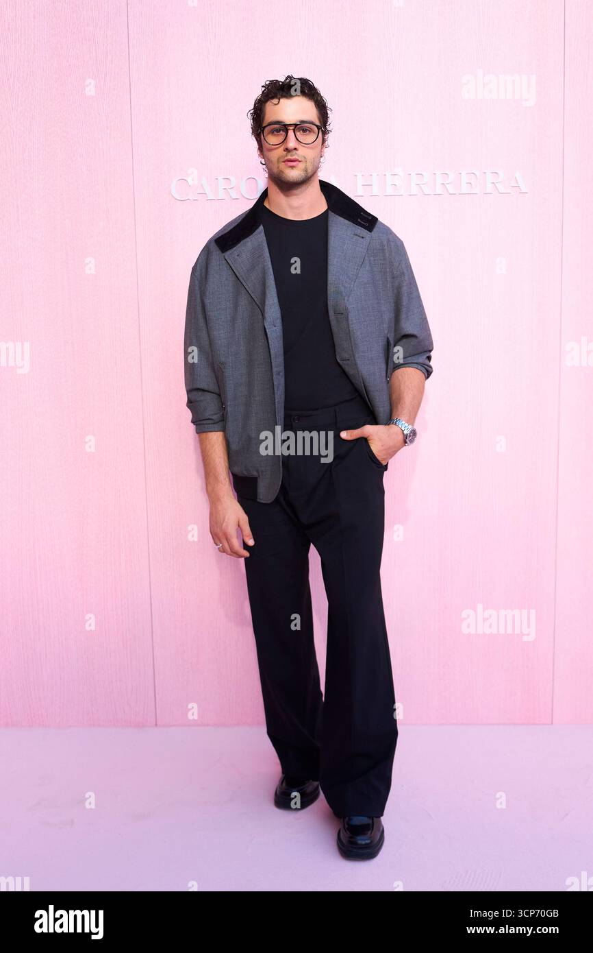Agustín Della Corte attends Carolina Herrera's Spring-Summer 2026 ...