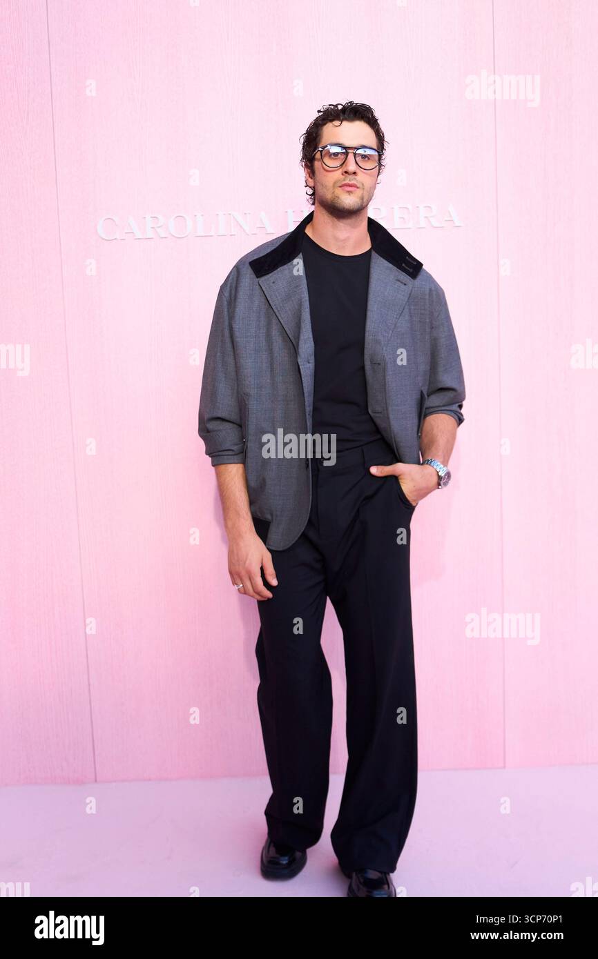 Agustín Della Corte attends Carolina Herrera's Spring-Summer 2026 ...
