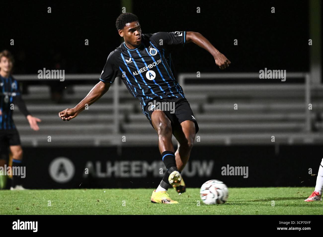 Club's Vince Osuji pictured in action during a soccer game between Club ...