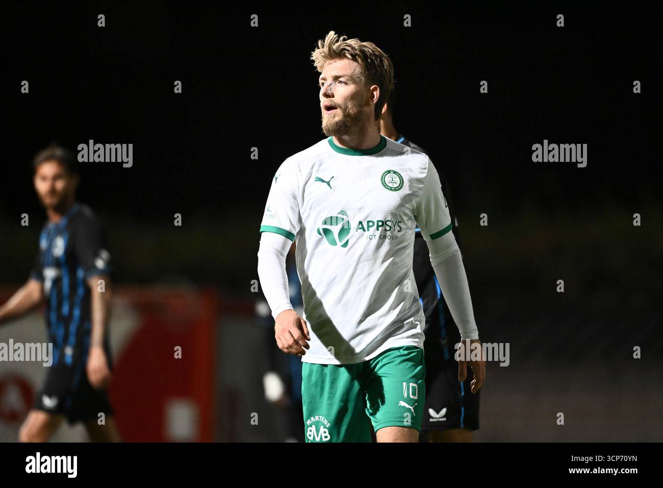 Lommel's Tom Reyners pictured during a soccer game between Club NXT and ...