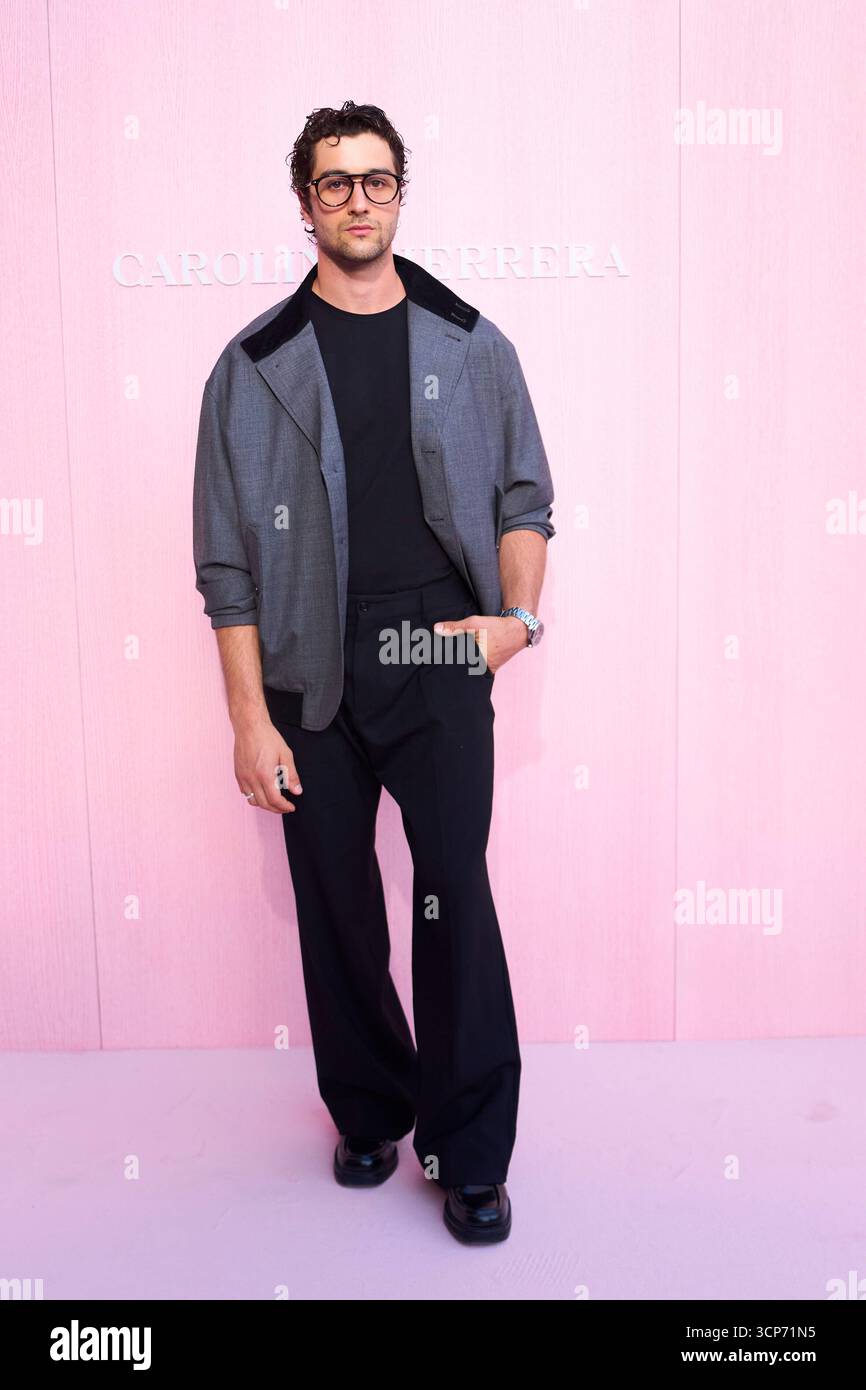 Agustín Della Corte attends Carolina Herrera's Spring-Summer 2026 ...