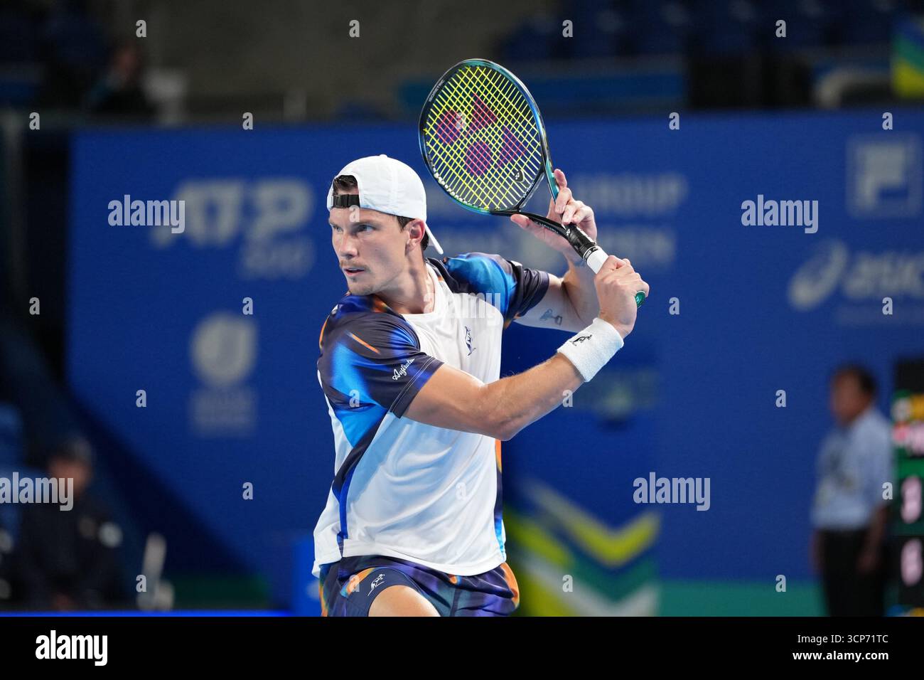 Hungary's Marton Fucsovics defeated USA's Frances Tiafoe in a three set ...