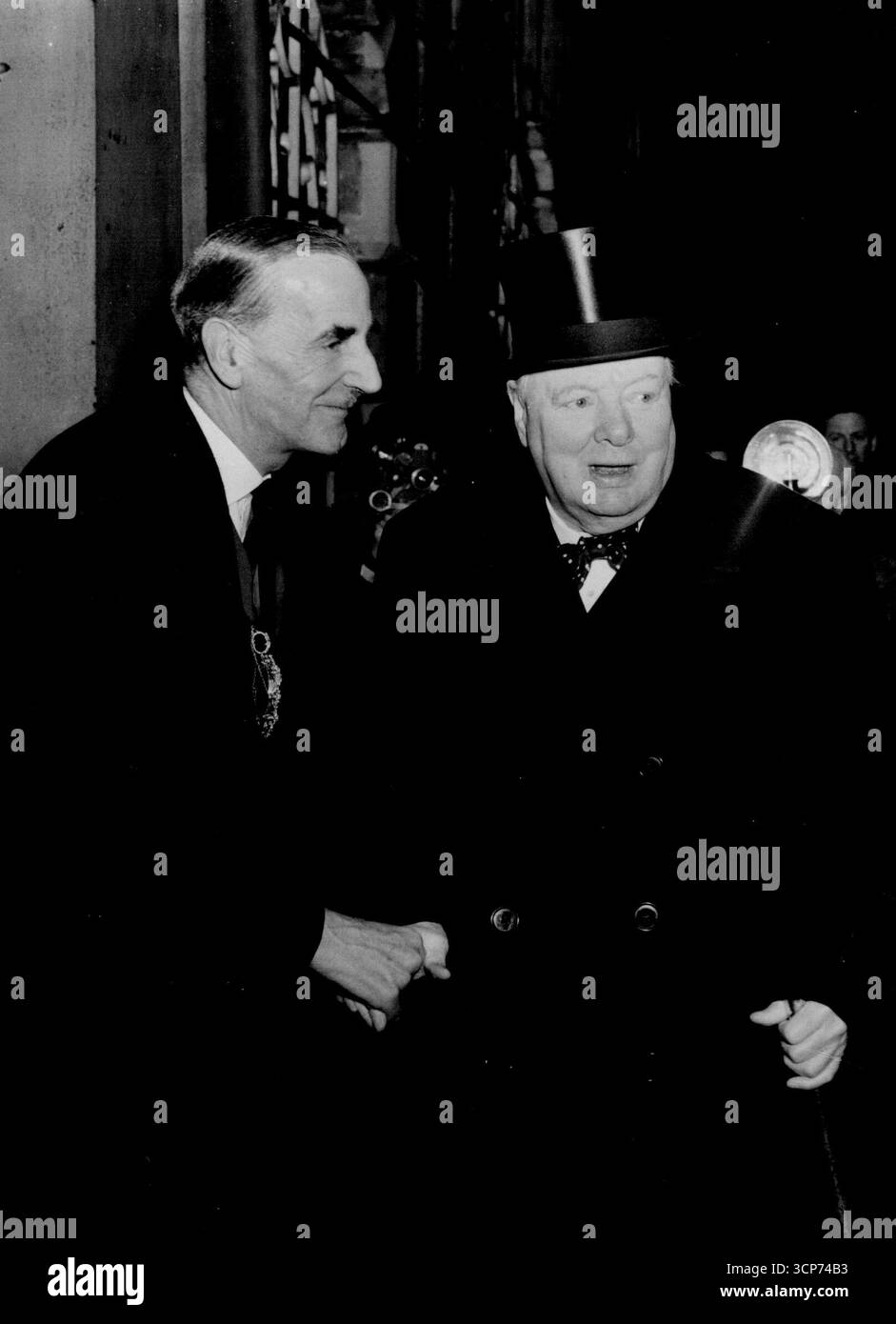 Premier At Mansion House Luncheon In Honour of ***** -- Prime Minister ...