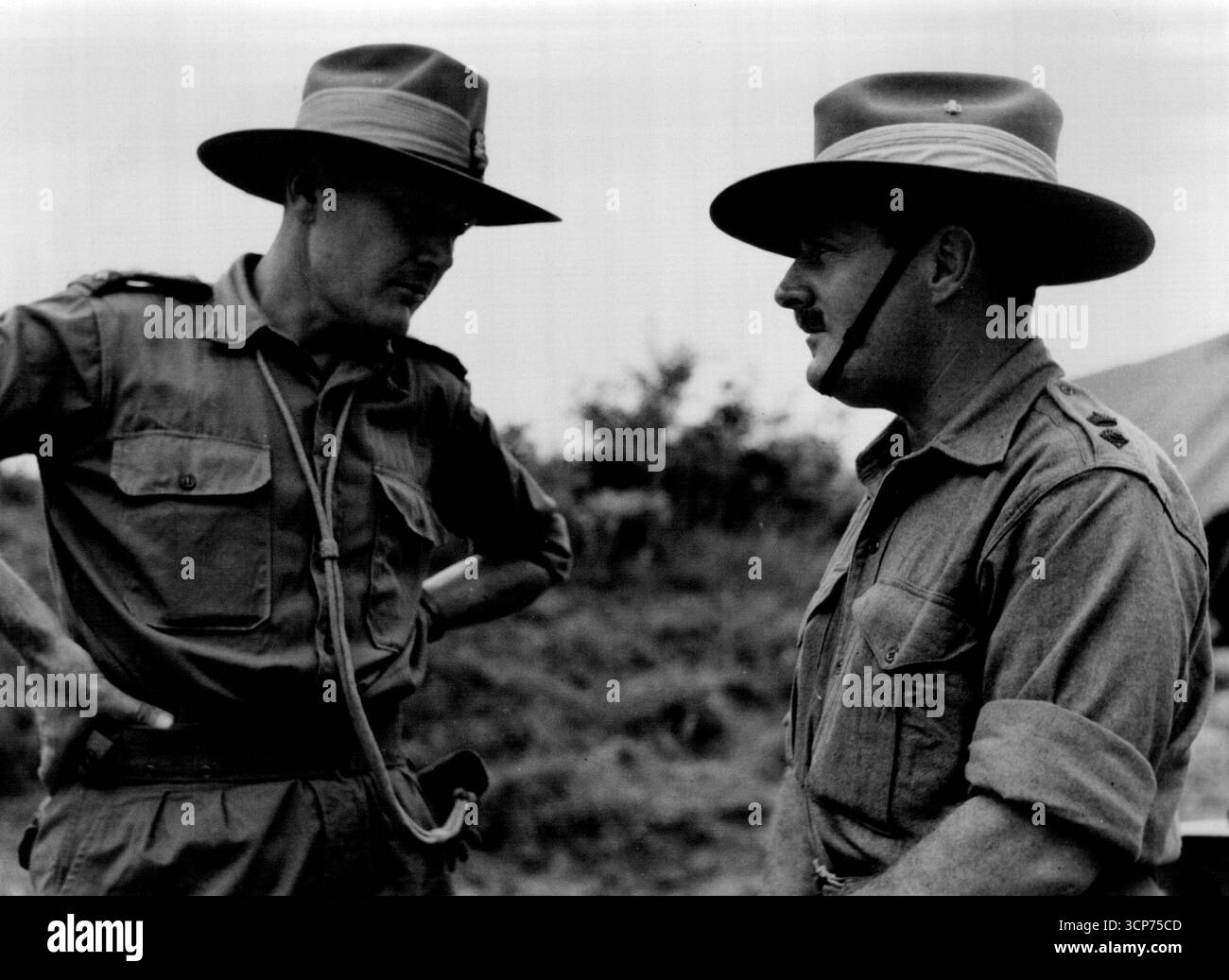 With The Australians In Korea - Brigadier Tom Daly, recently appointed ...