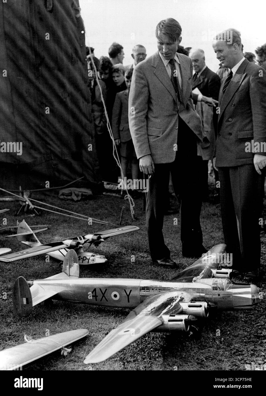 All Britain Model Aircraft Rally -- Captain John Cunningham, the famous ...